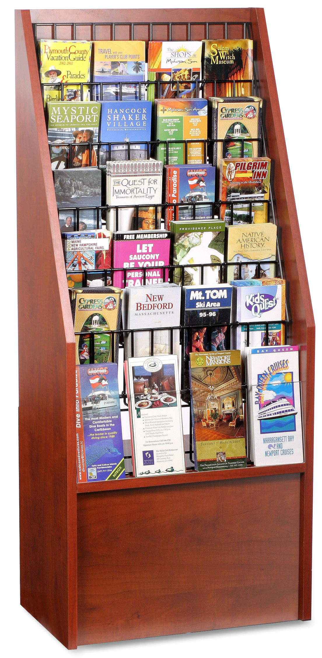 12 or 24 Pocket Adjustable Leaflet Display | Displays2Go