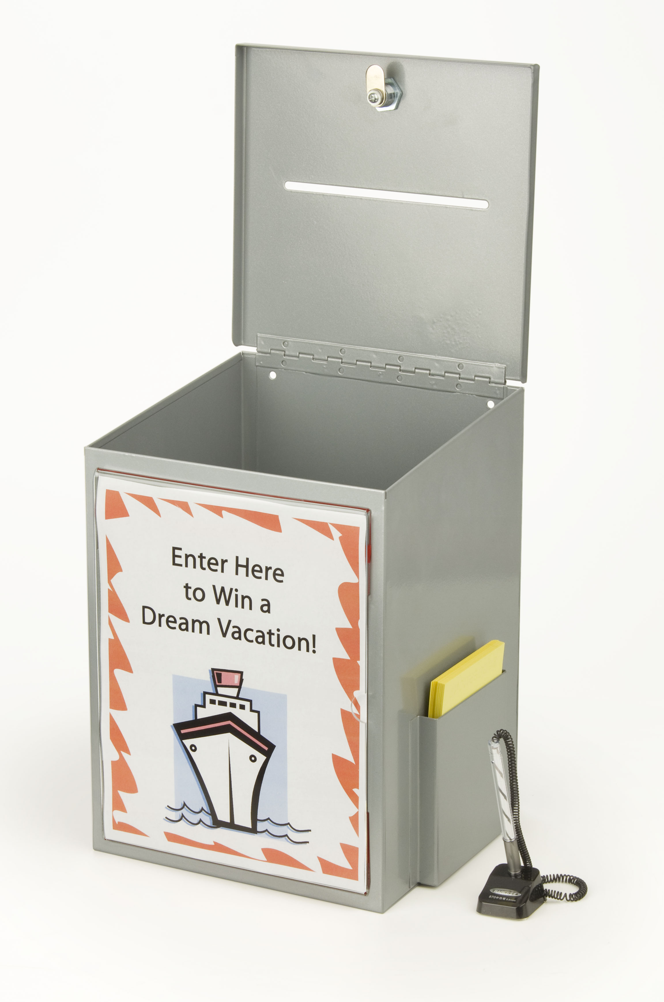 These Comment Boxes have a locking top that keeps box contents secure ...