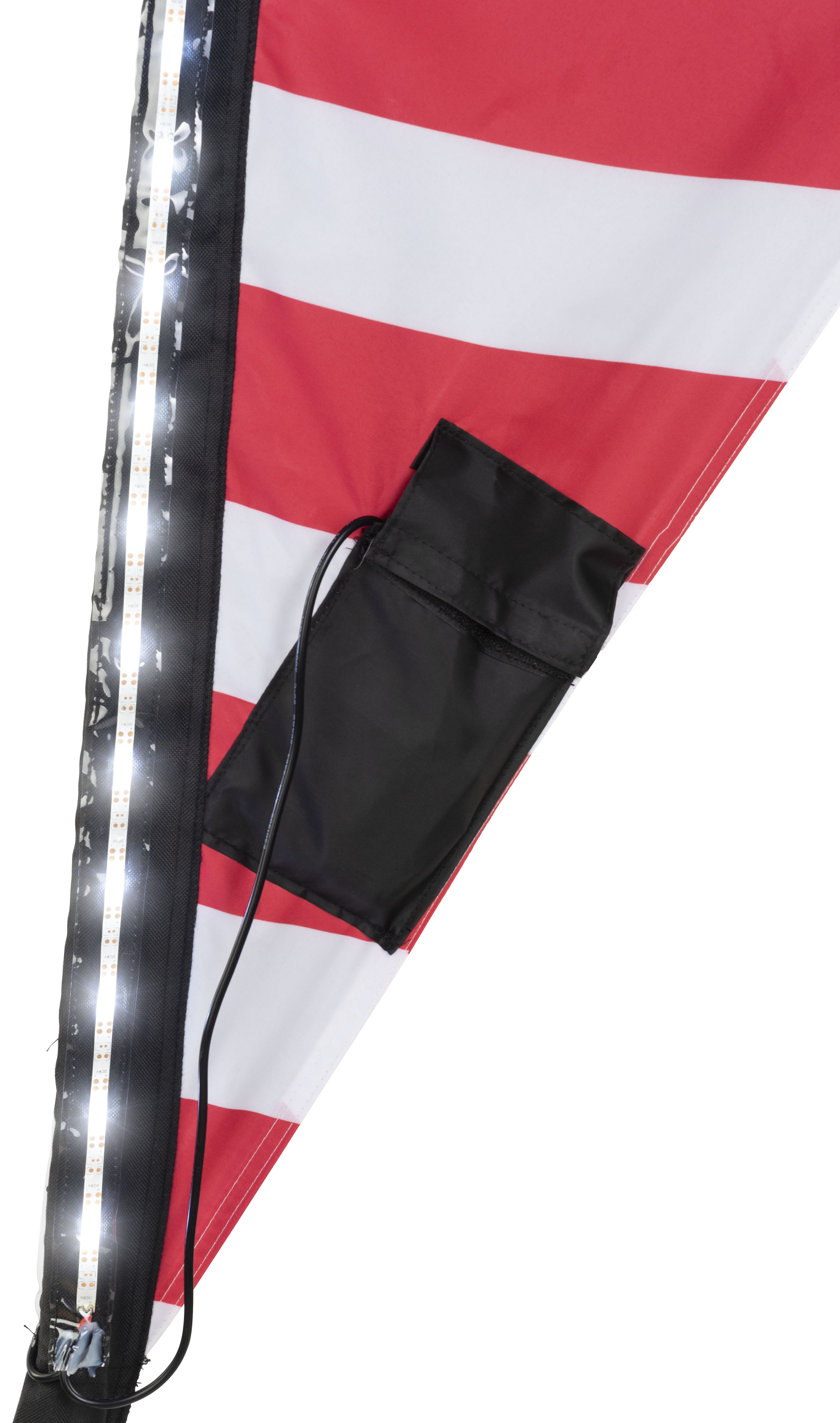 Illuminated LED Teardrop Banner | 35” x 78” Personalized Graphics ...