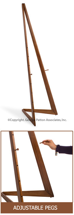 Wood Easel For Floor With Bifold Design | Floor Roma