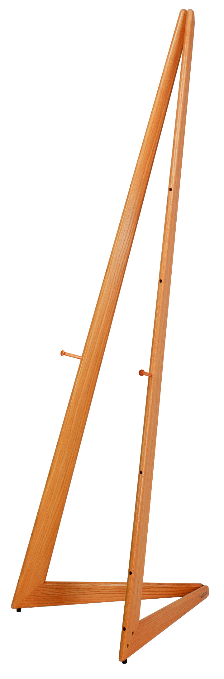 Wood Easel Stand | Tripod Stands 65" Tall With Honey Wheat Finish ...