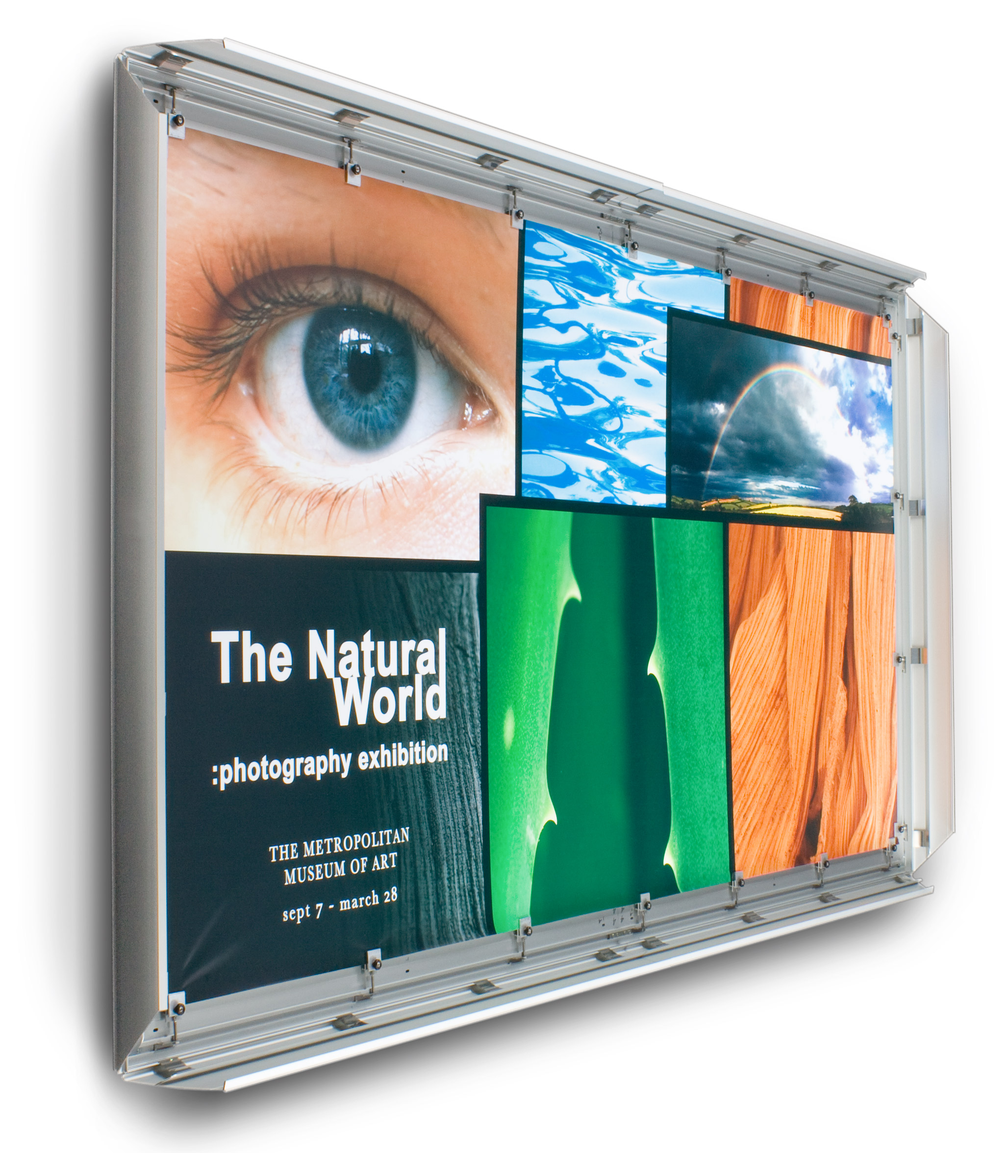 4’ x 8’ Silver Banner Stretching Frame | Large Format Signage | Displays2Go