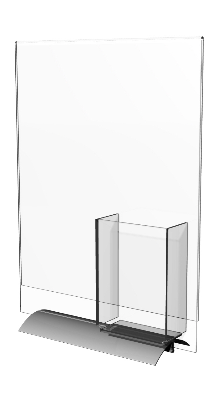 Stand Up 11” x 14” Sign Frame with Flyer Pocket | Displays2Go