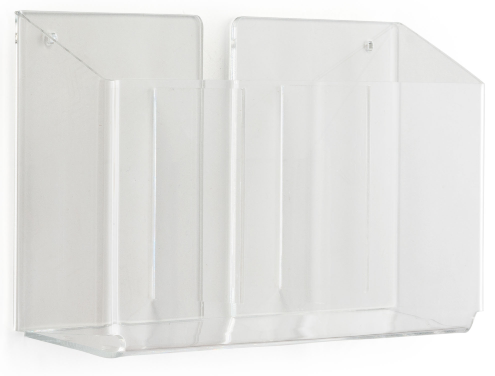 Wall Mount Brochure Holder | 3-Pocket Leaflet Display | Displays2Go