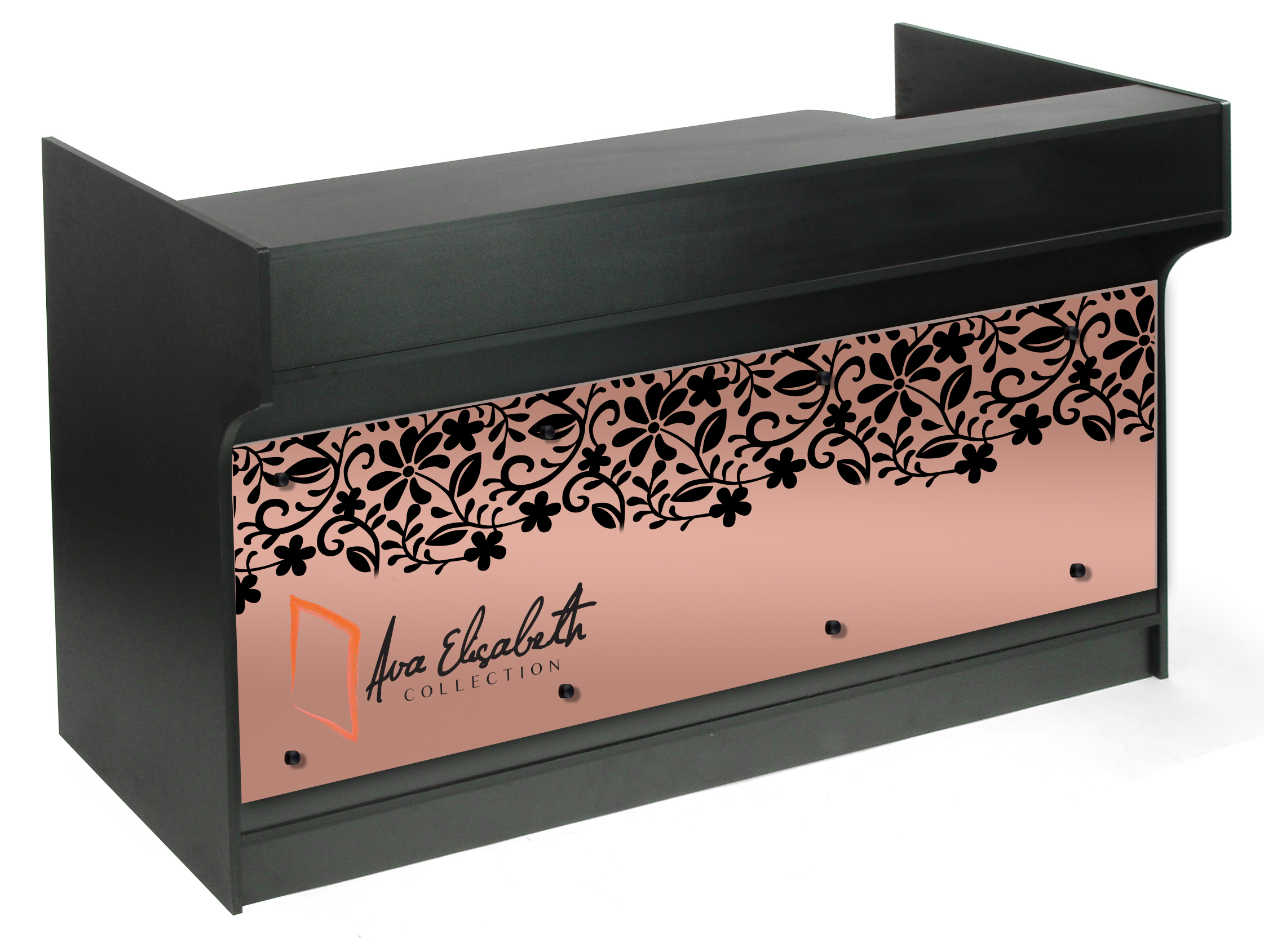 6’ Ledgetop Counter with Graphics | Checkout w/ Custom Printing ...