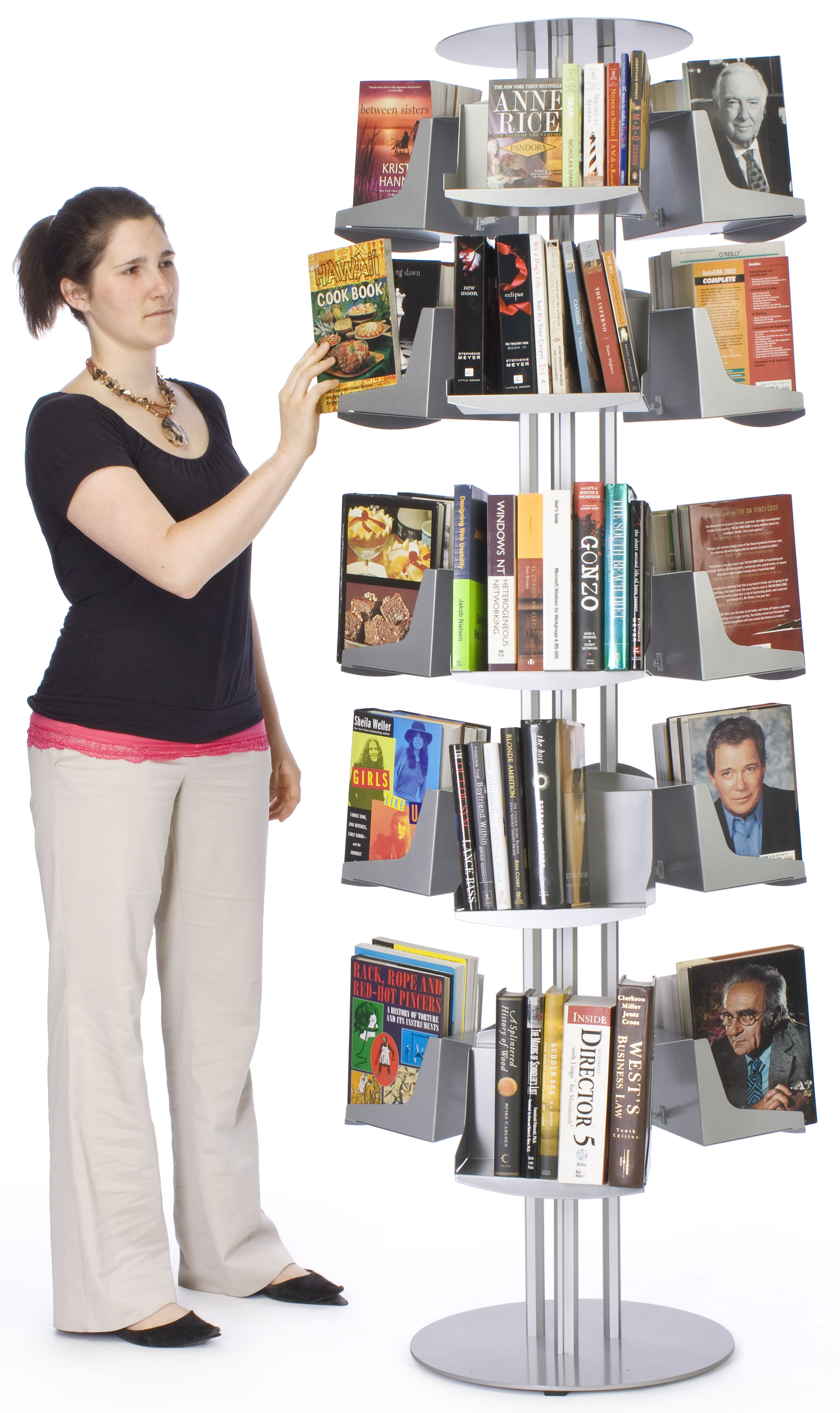 Book Display Stands Work Well in Retail Stores & Gift Shops! These ...