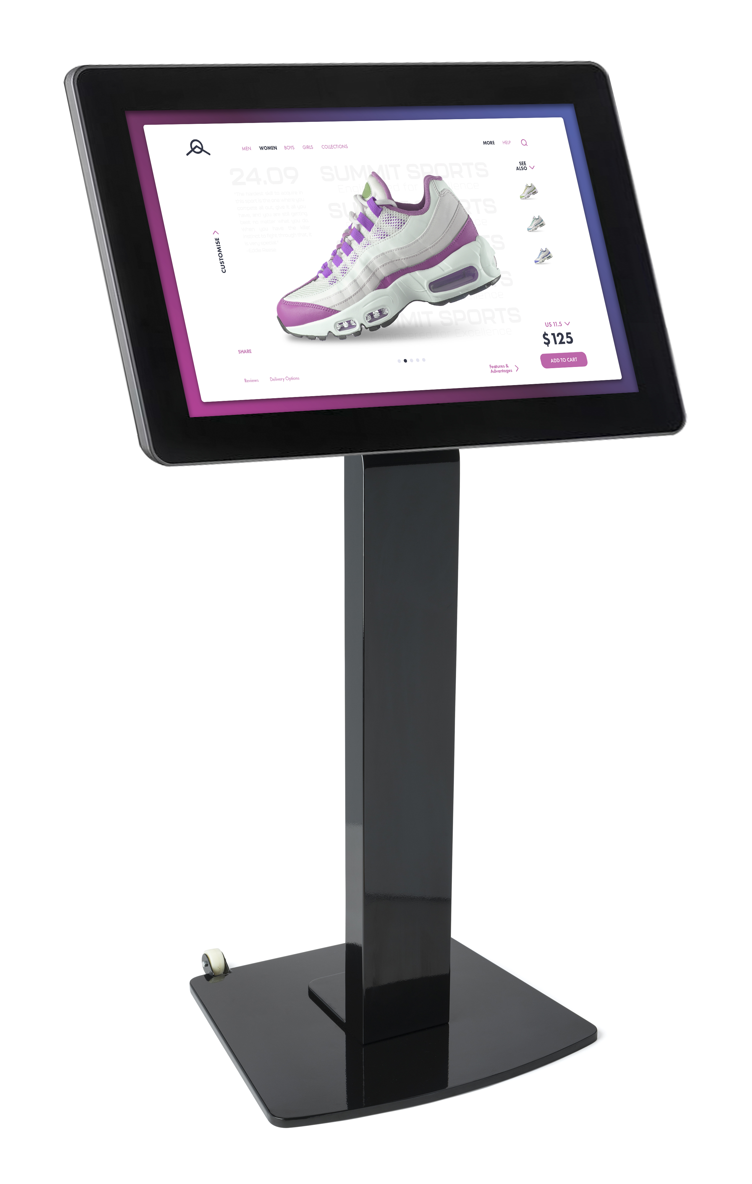 LCD Touch Screen Display | Mimo Monitors & BrightSign CMS | Displays2Go