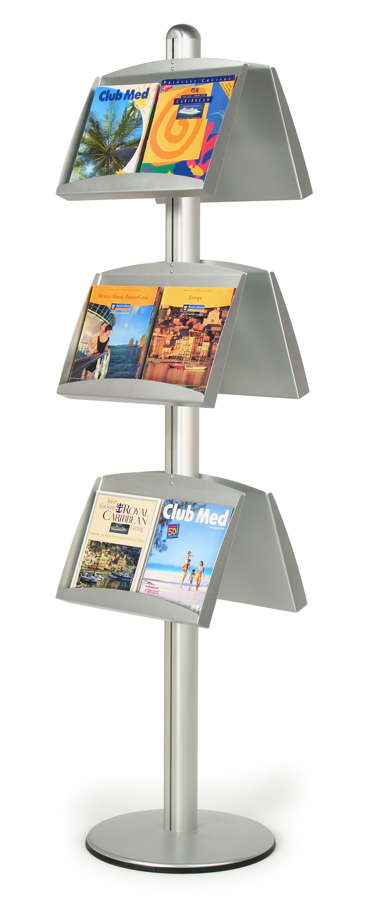 Displays2go sells this brochure display stand as a double sided unit ...
