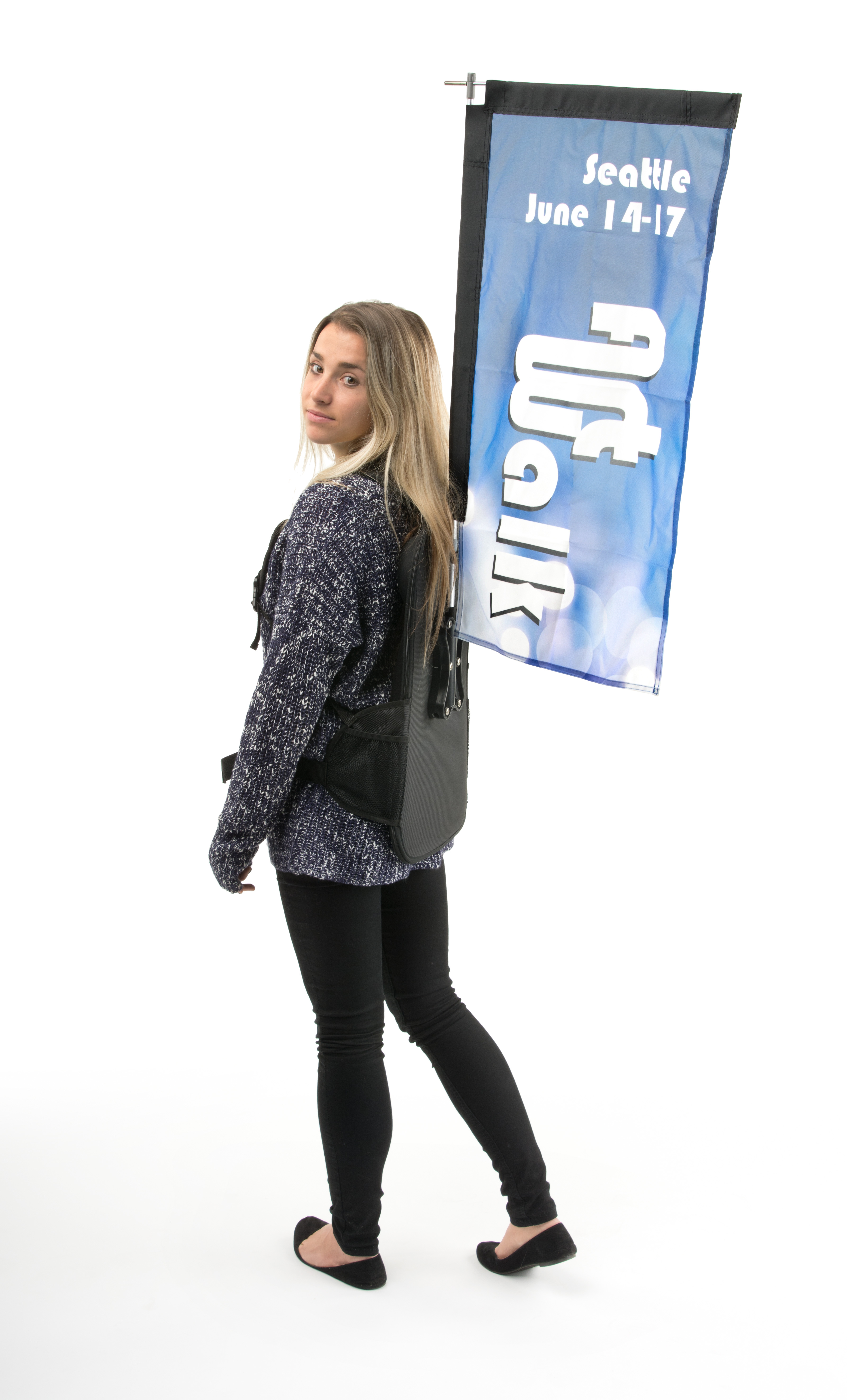 Double Sided Walking Banner | Human Billboard | Displays2Go