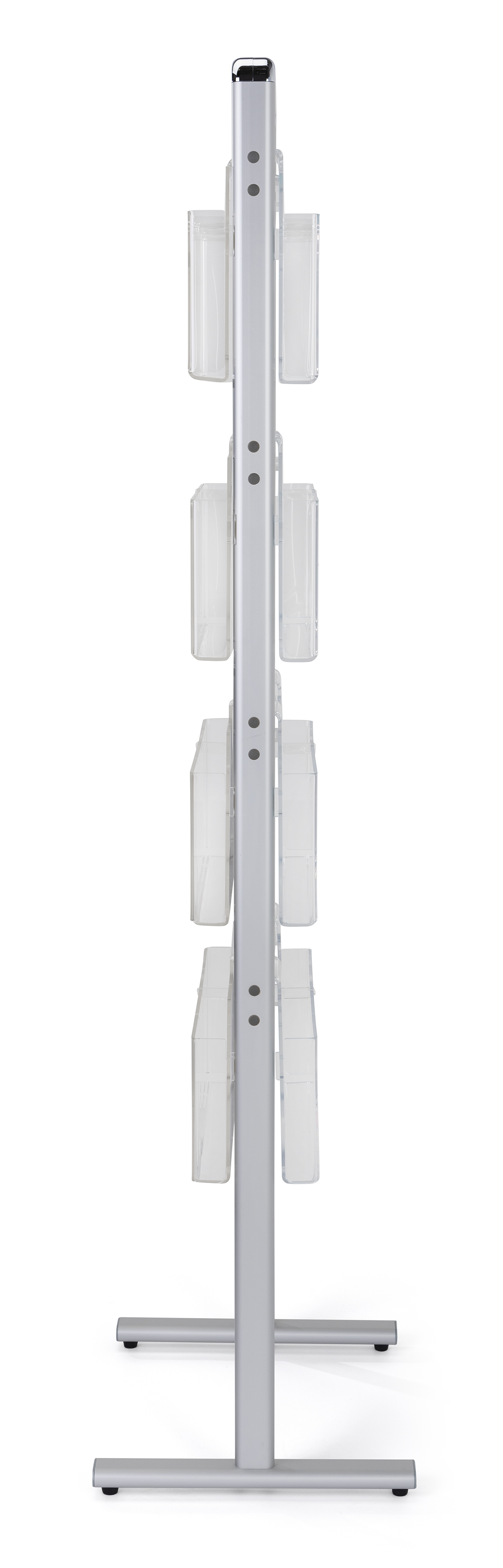 Double-Sided Brochure Stand | Clear Acrylic Pocket Dividers | Displays2Go