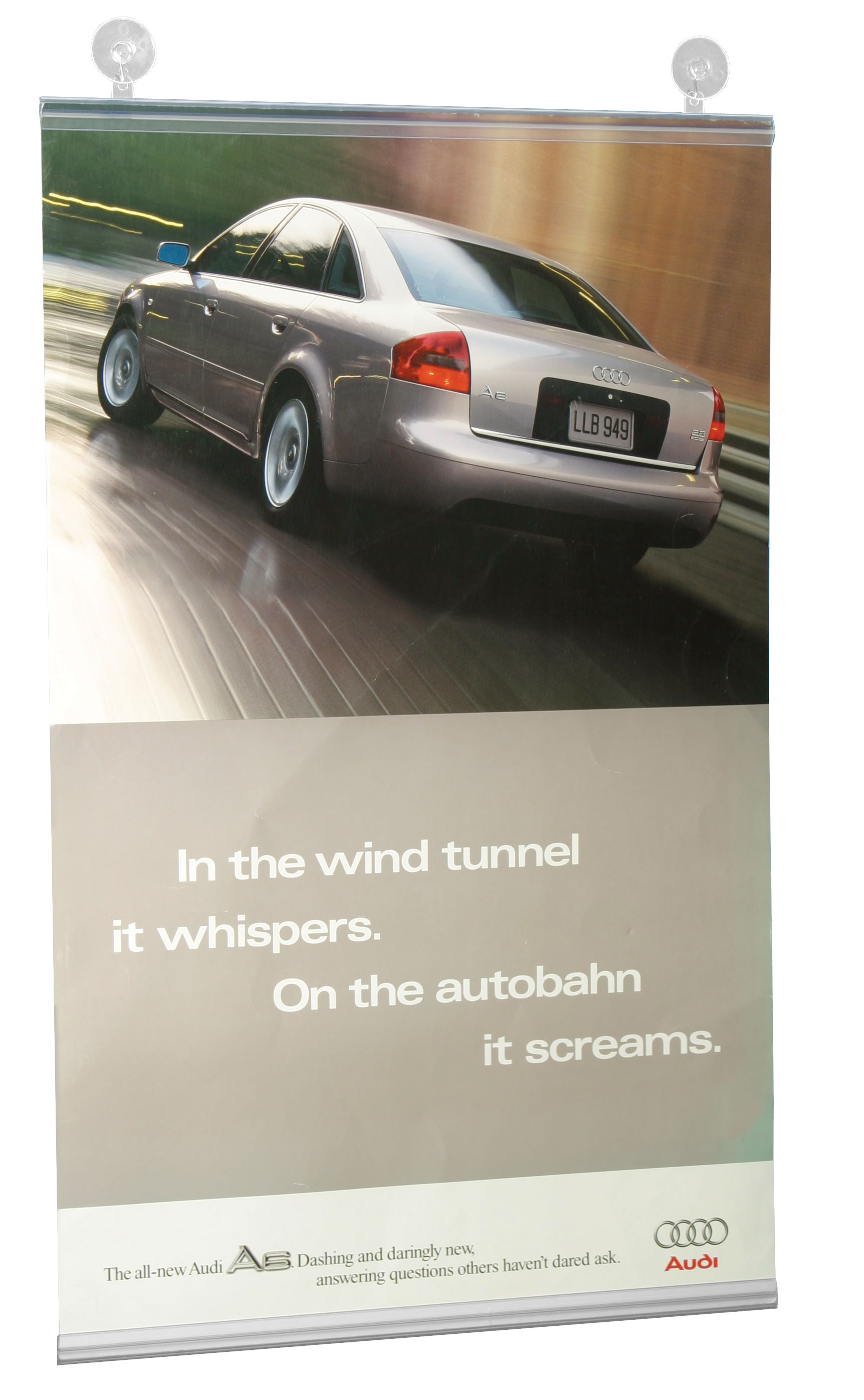 24" Width - Window Hanging Suction Cup Poster | Displays2Go