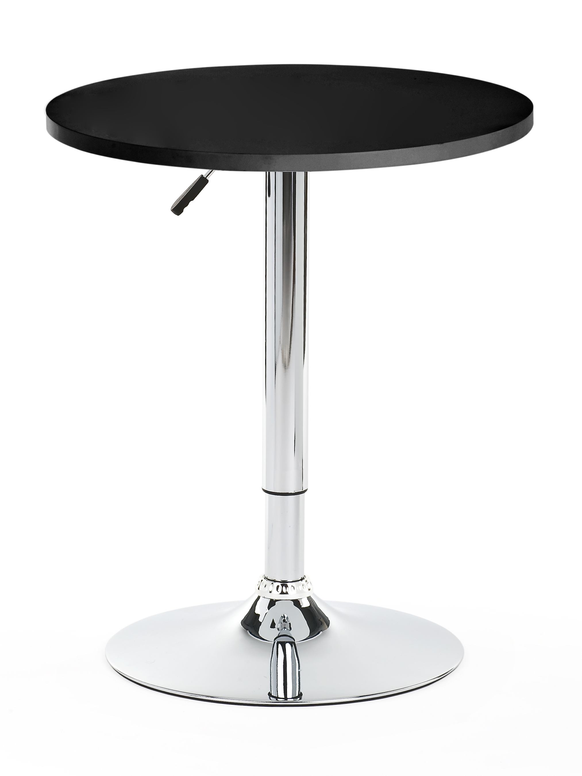 Hydraulic Bar Table | Black Top, Height Adjustable | Displays2Go