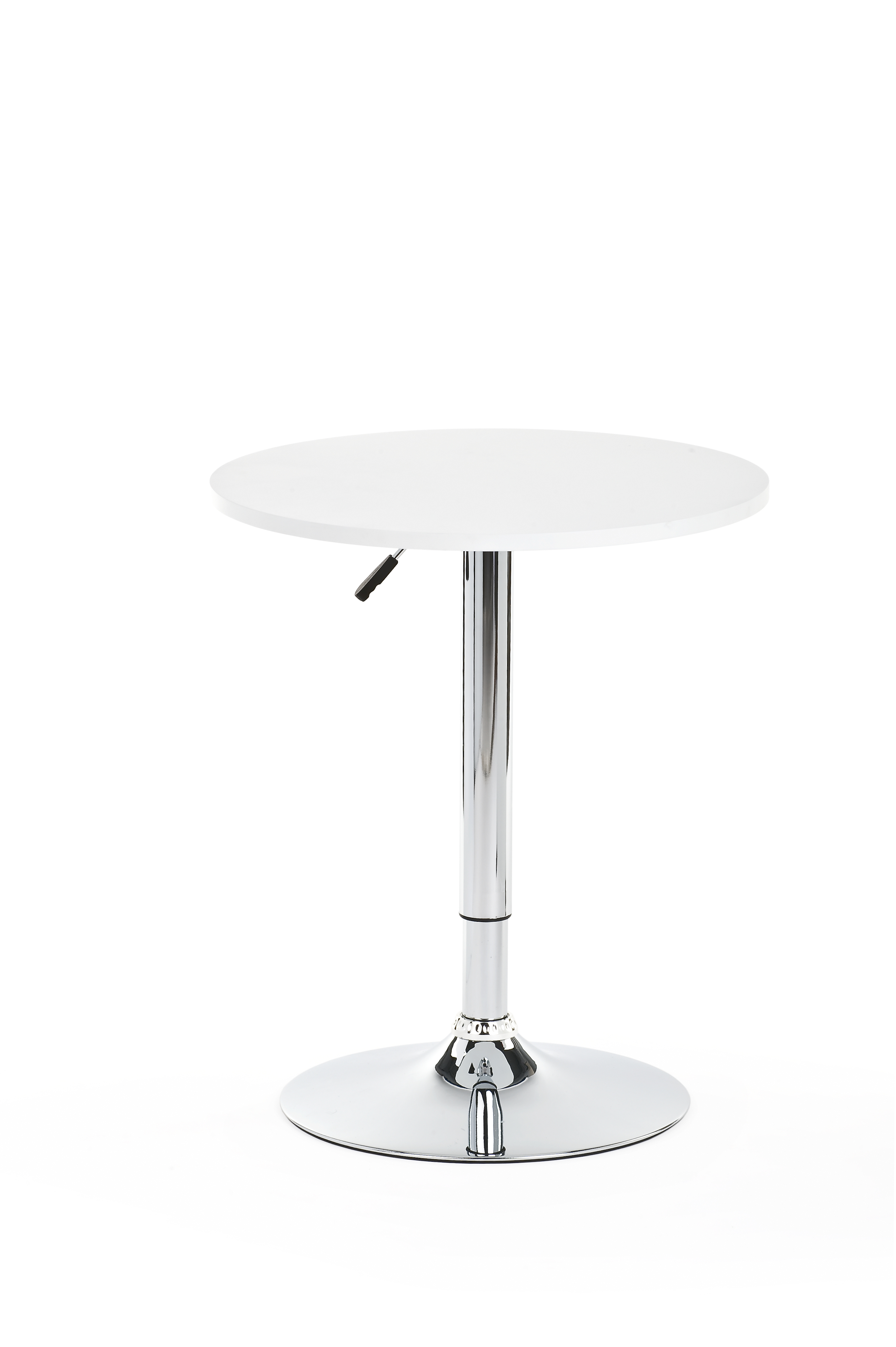 White Bar Table | Event Display With Round Top | Displays2Go