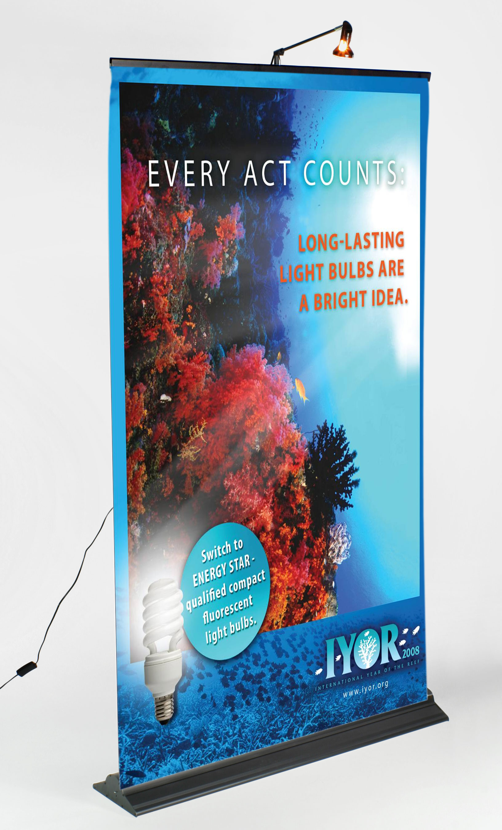 Rollup Banner Stands for Exhibitions | Custom Printing | Displays2Go