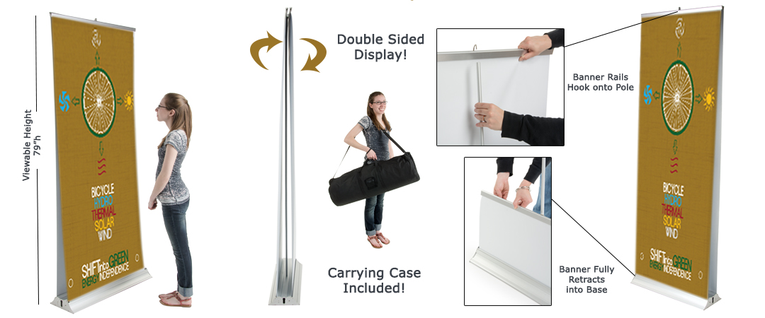 Show Banner | Double Sided Trade Show Graphics Display