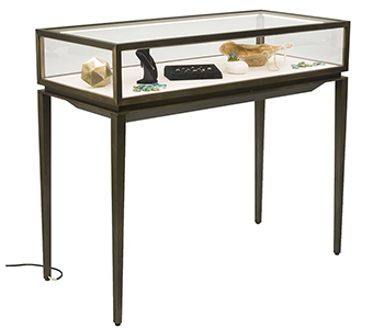 Museum Display Cases | Secure Exhibit-Style Floor Showcases | Displays2Go