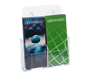 Wall Mount Literature Holders | Multi-Pocketed Brochure Racks | Displays2go