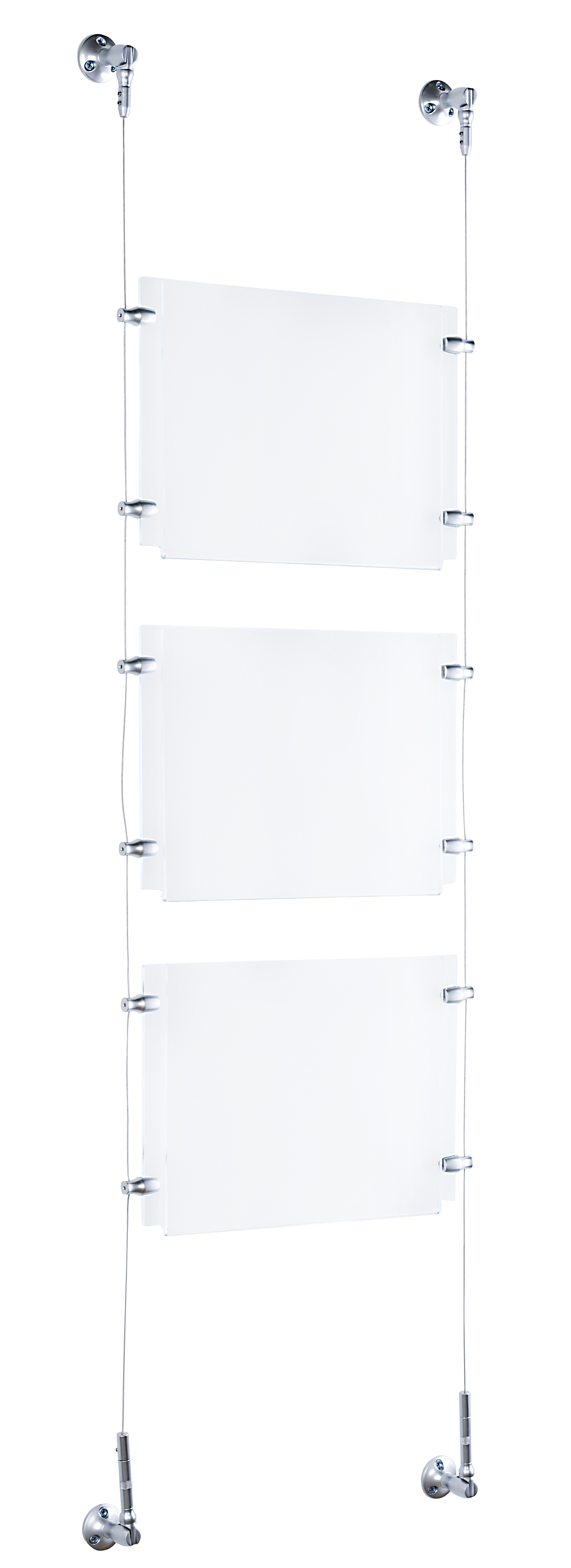 Window Picture Hanging Systems | Wall to Wall Mounting Cable Setup ...