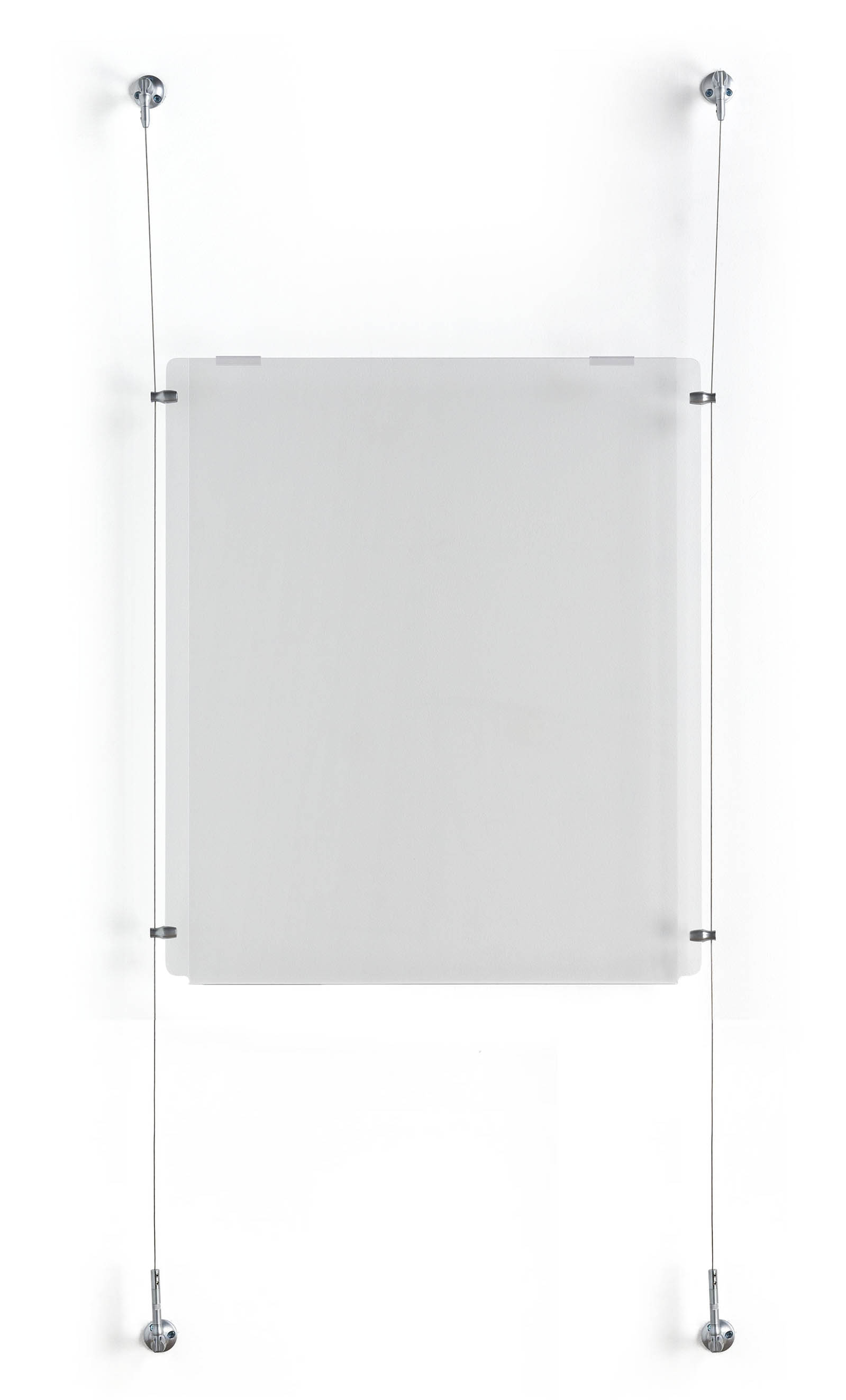 Wall Mounting Poster Signage - Single Frame Cable System | Displays2Go