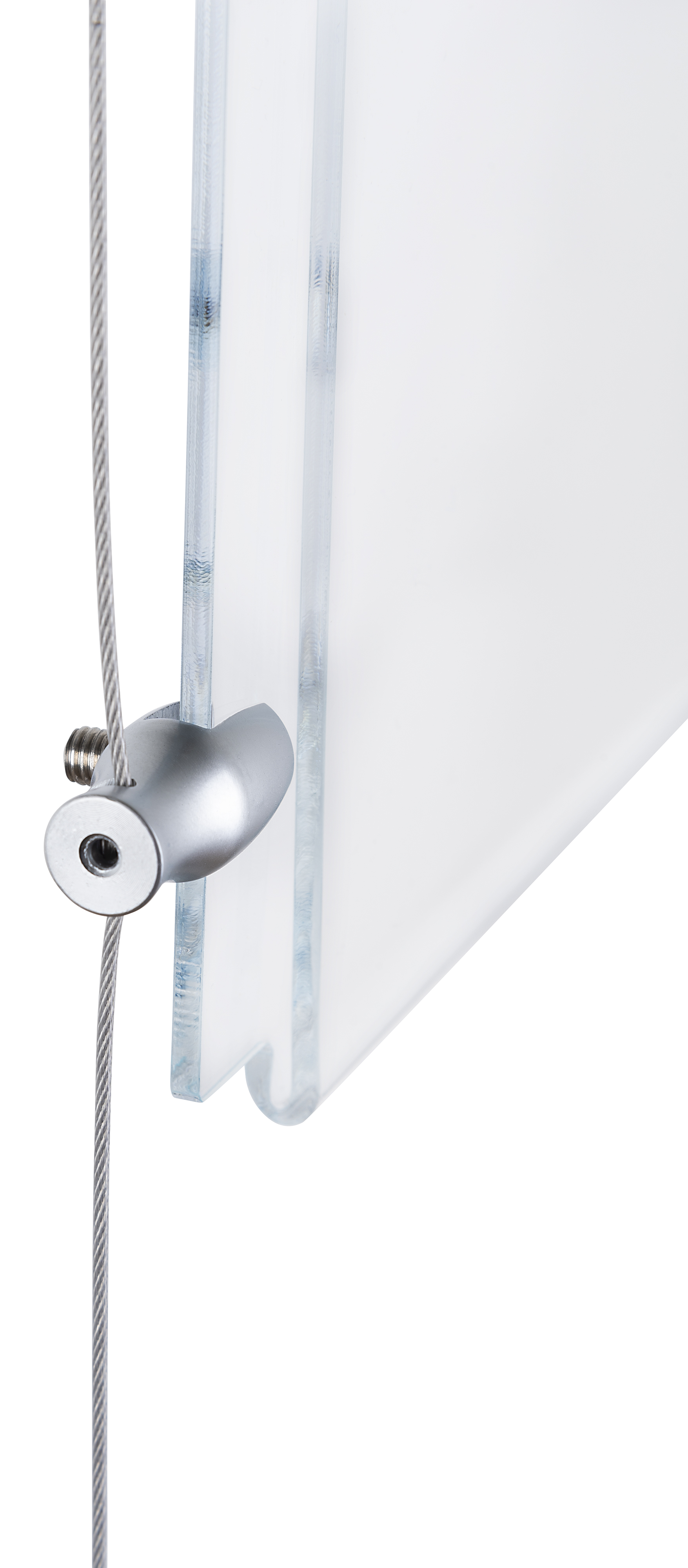 Wall Mounting Poster Signage - Single Frame Cable System | Displays2Go