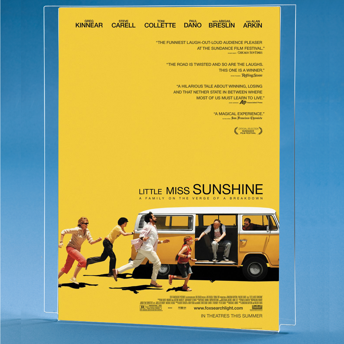 Acrylic Poster Frame | 11 x 17 Holder for Cable Hanging System ...