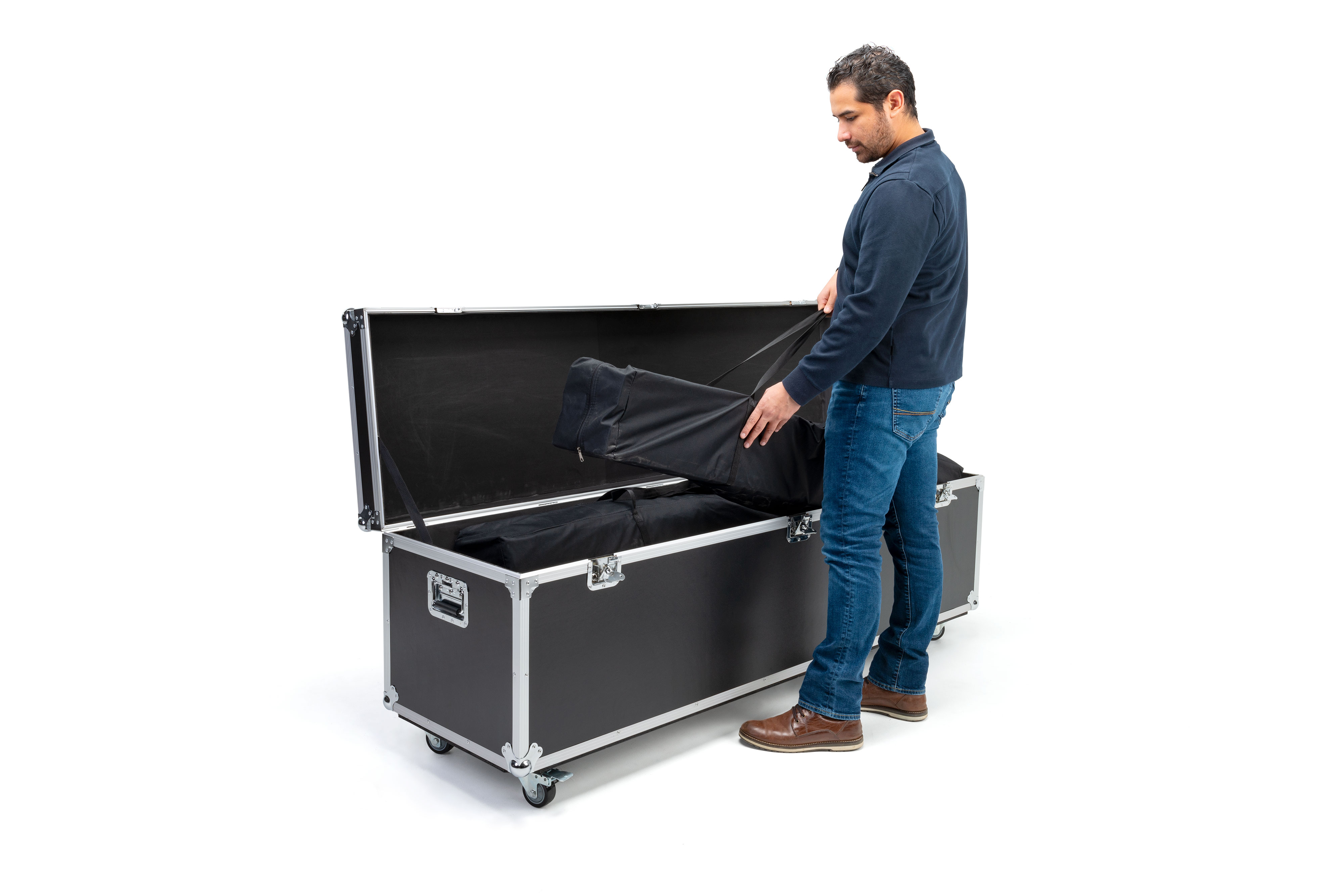 Oversize Trade Show Storage Trunk | Large Interior, Heavy Duty ...