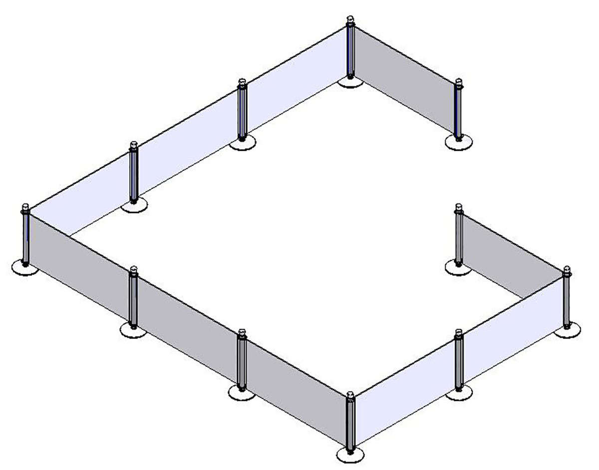 Crowd Barriers | Custom Queue Management Solution | Displays2Go