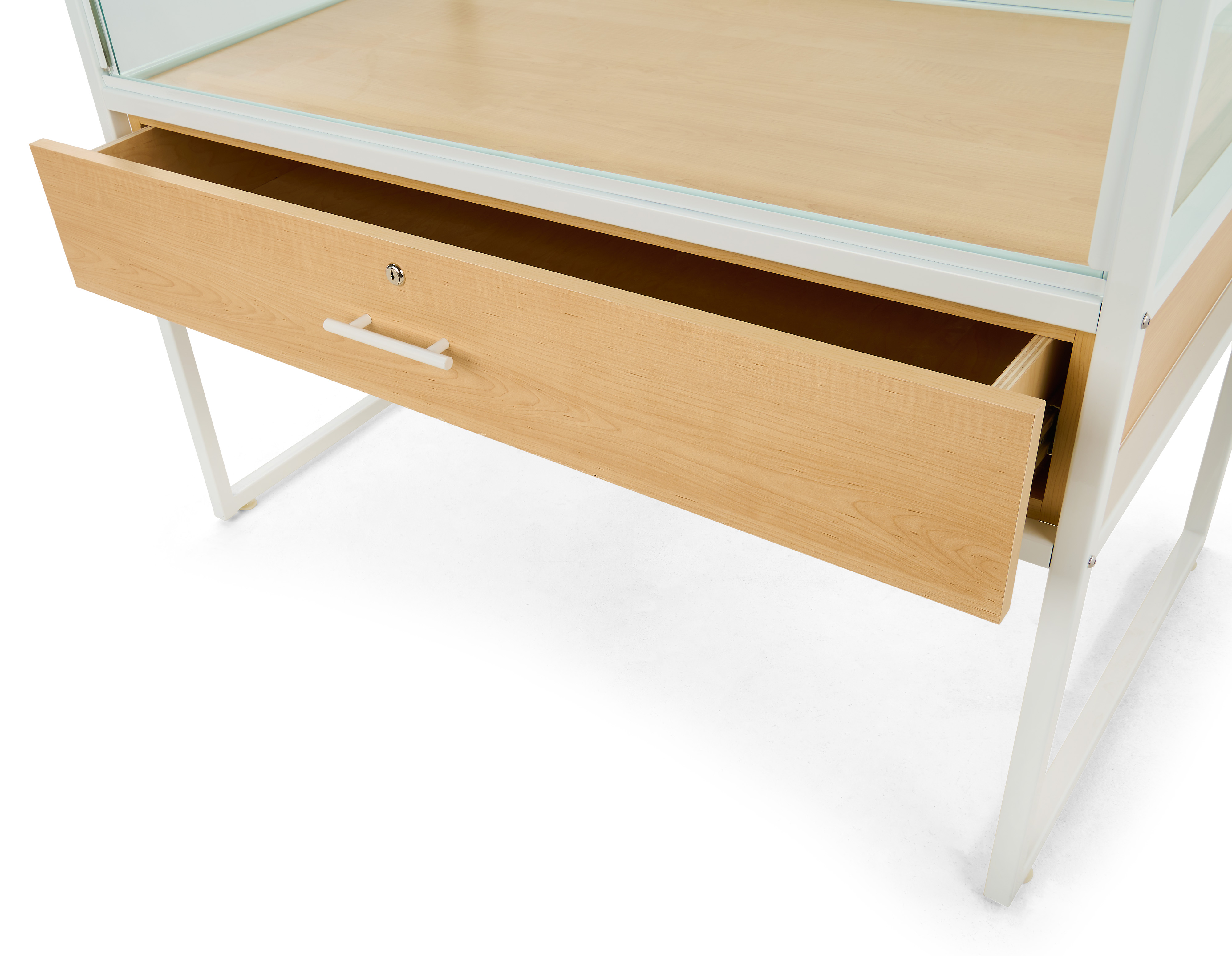 Table Showcase Display | Illuminated Interior | Displays2Go