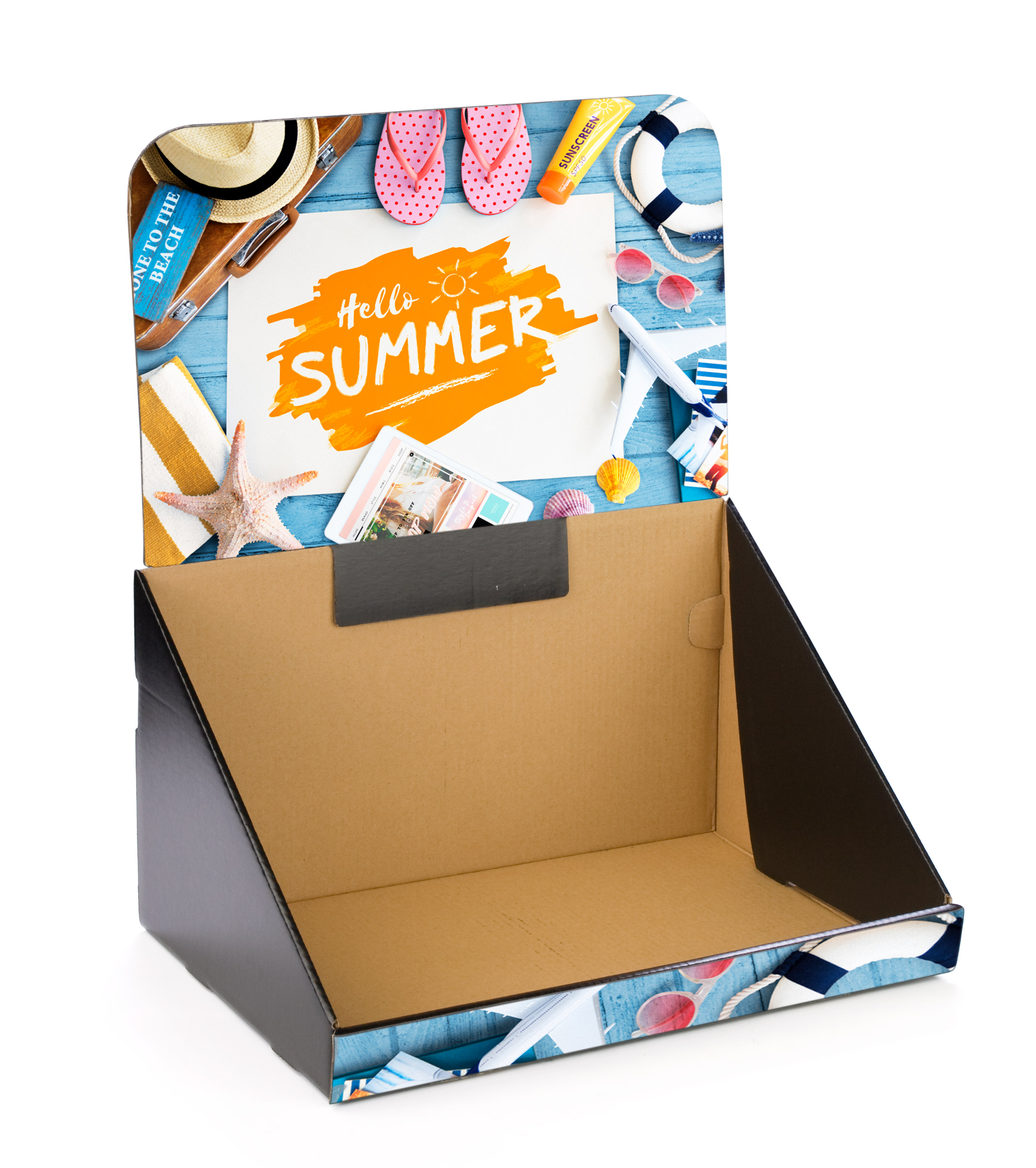 Custom Corrugated Counter Display | Full-Color Graphics | Displays2Go