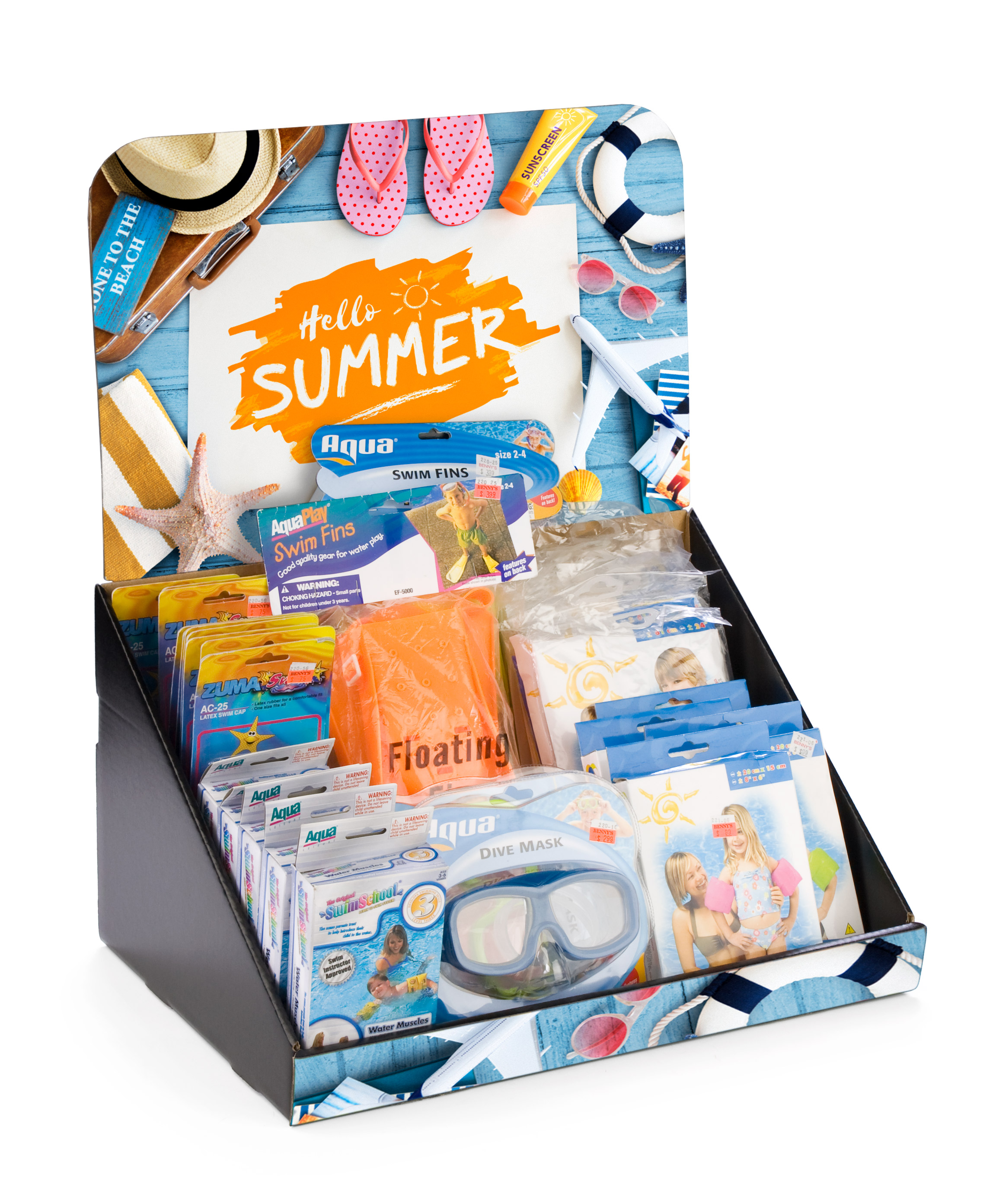 Custom Corrugated Counter Display | Full-Color Graphics | Displays2Go