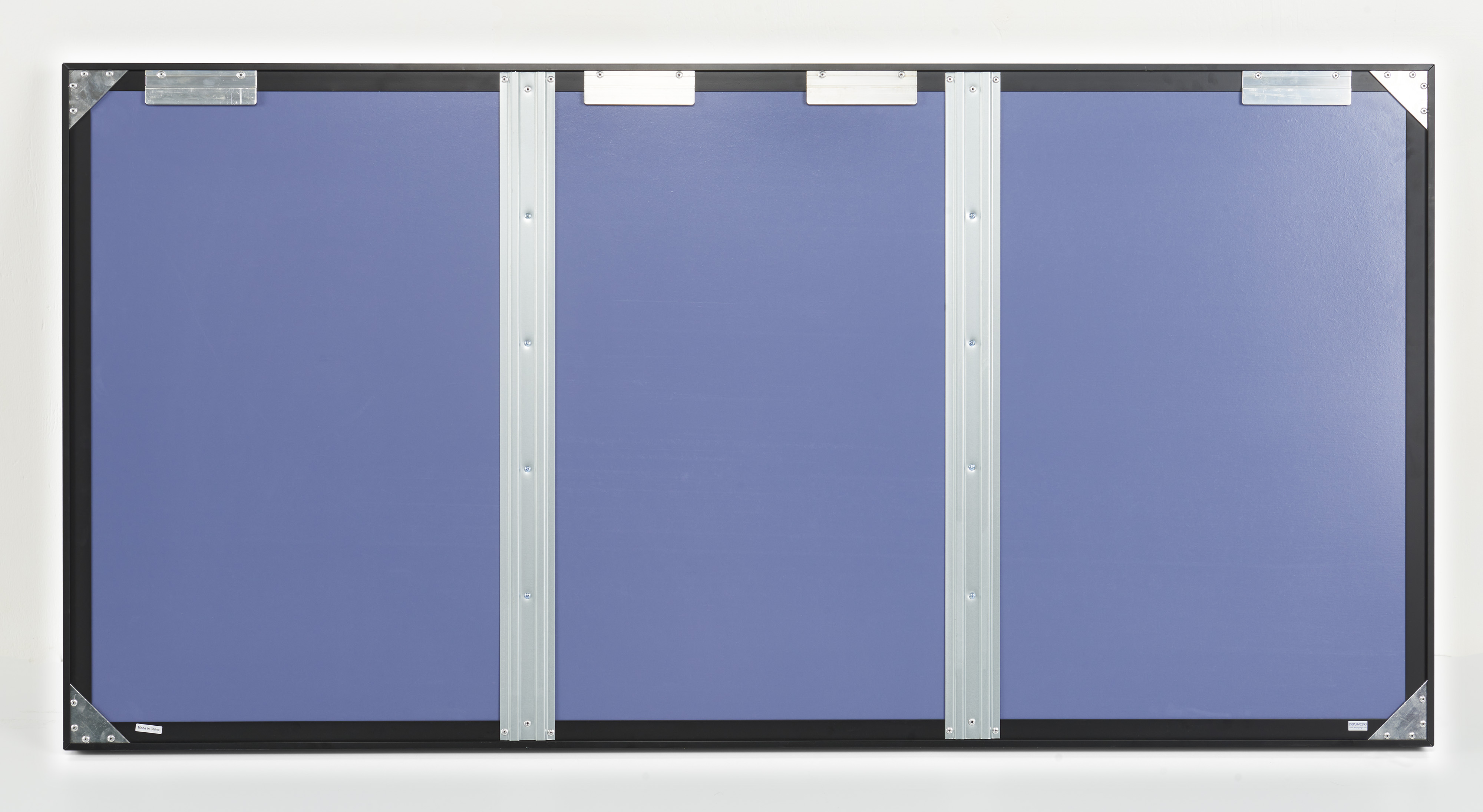 72" x 36" Locking Bulletin Boards | Black or Silver Finish | Displays2Go