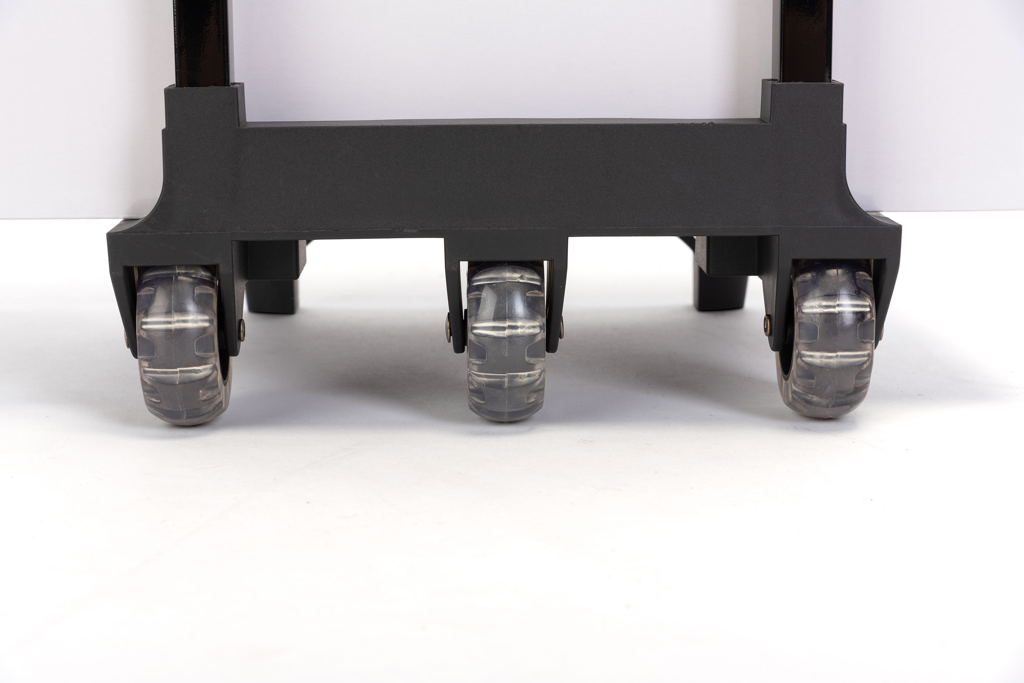 White Cardboard Exhibition Trolley Box | Wheels for Easy Mobility ...