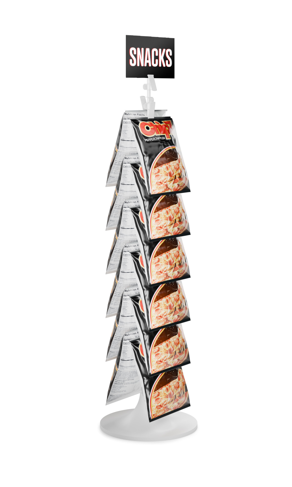 Wand Merchandiser Rack | Countertop Snack Display Rack | Displays2Go