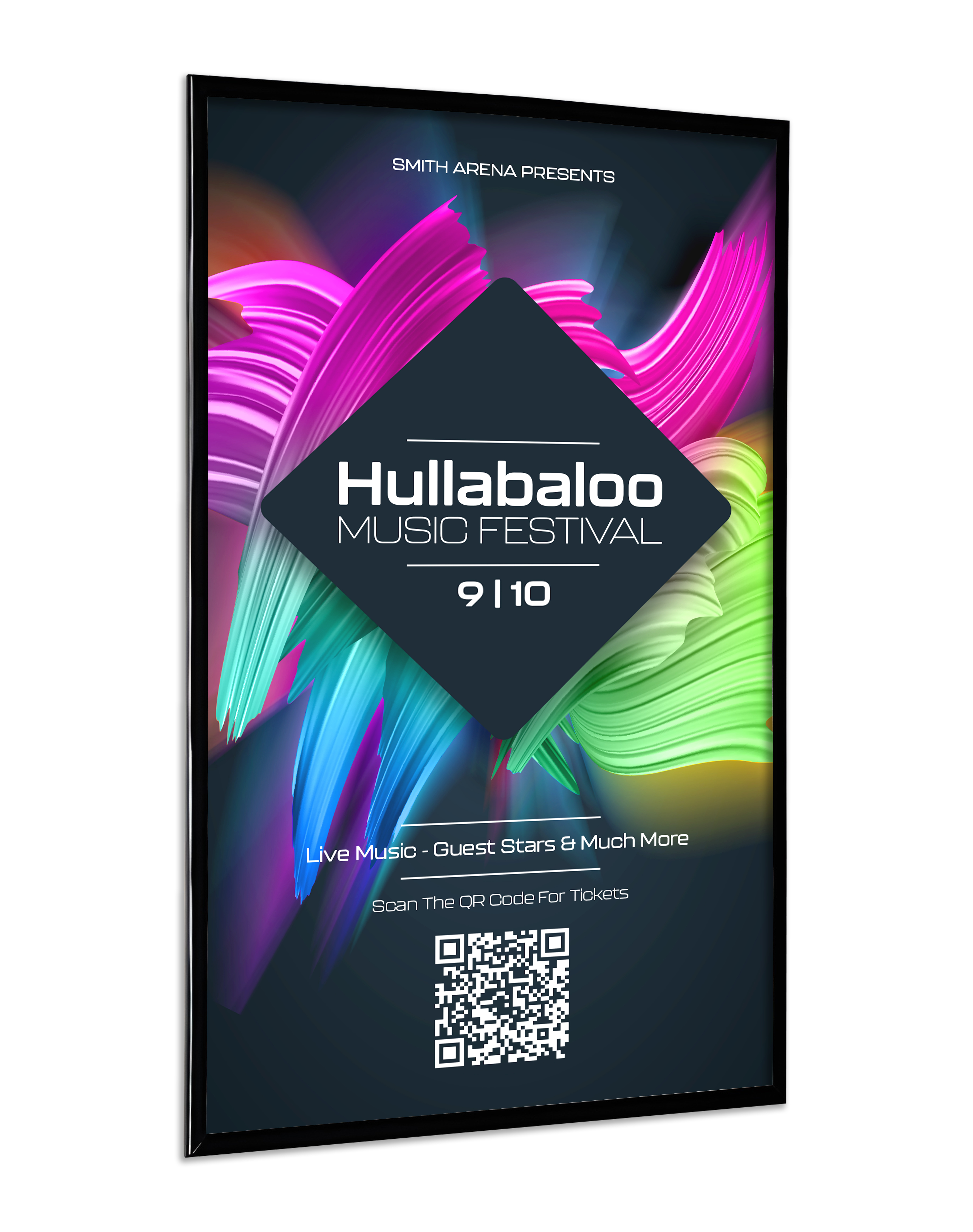 18" x 24" Inexpensive Poster Holder with Cardboard Backboard | Displays2Go