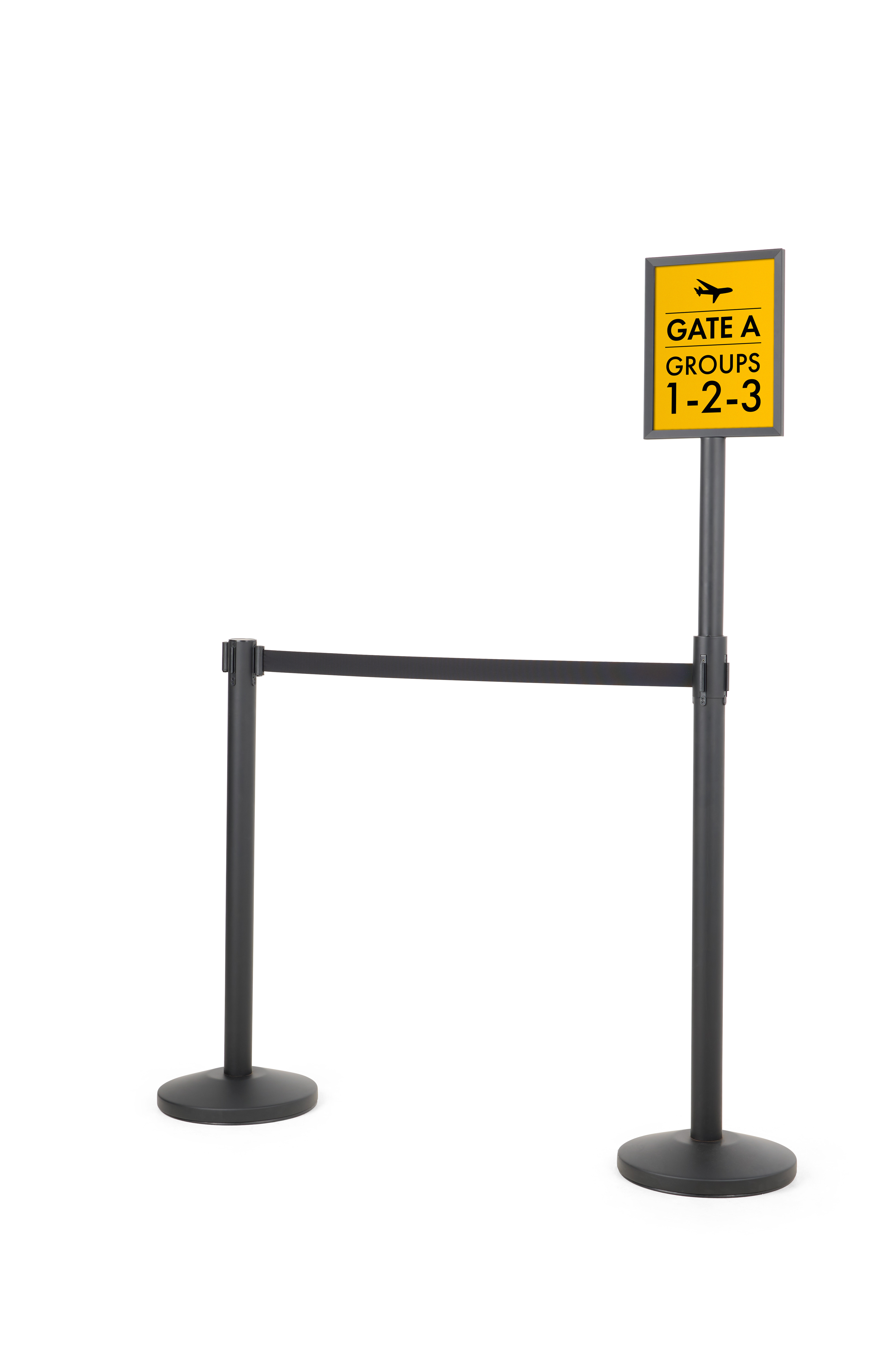 11" x 14" Extra Tall Stanchion Sign Attachment | Stanchion Topper ...