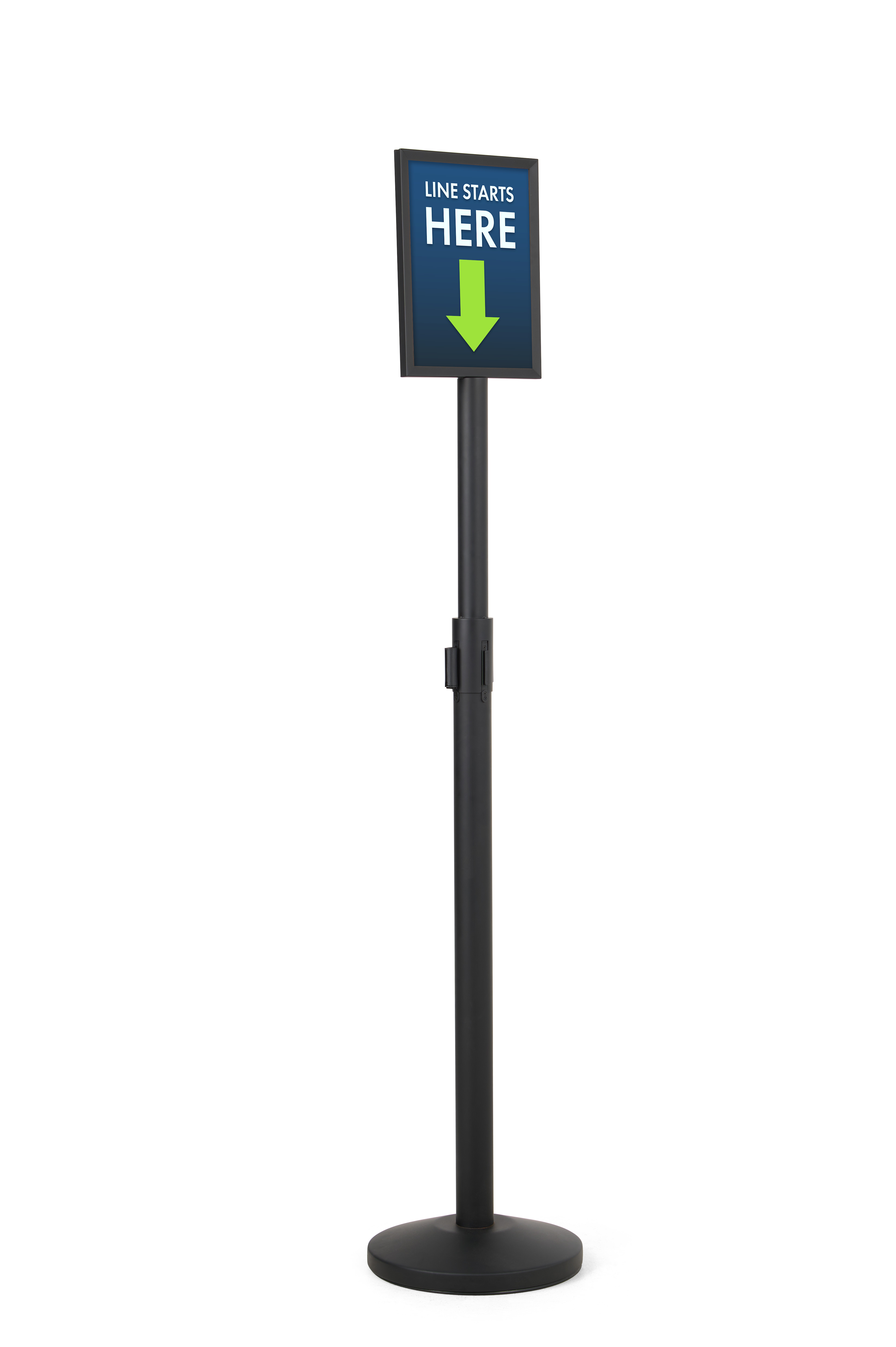 11" x 14" Extra Tall Stanchion Sign Attachment | Stanchion Topper ...