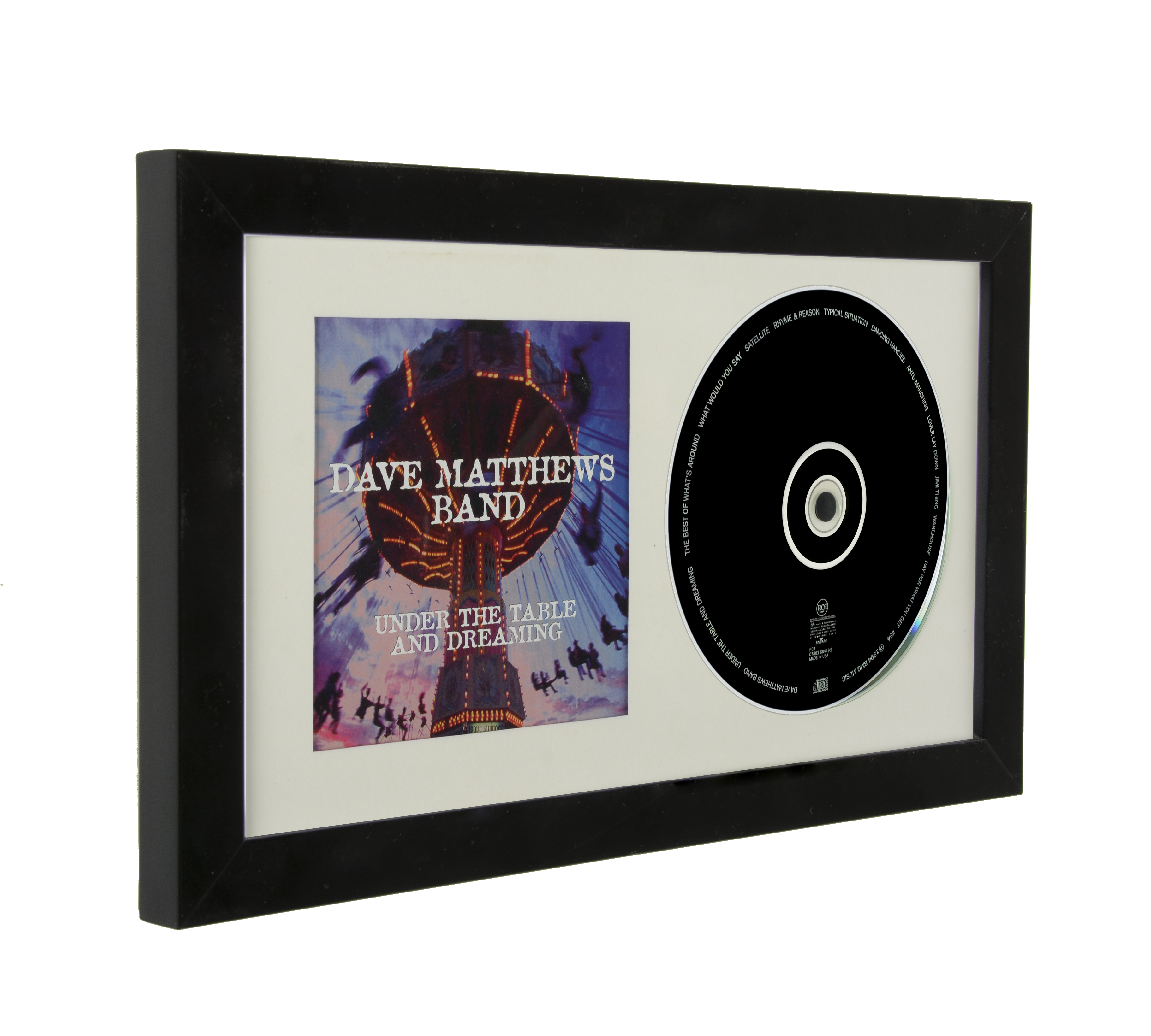 CD Case Frame | Double Record Album Sleeve with Mat | Displays2Go