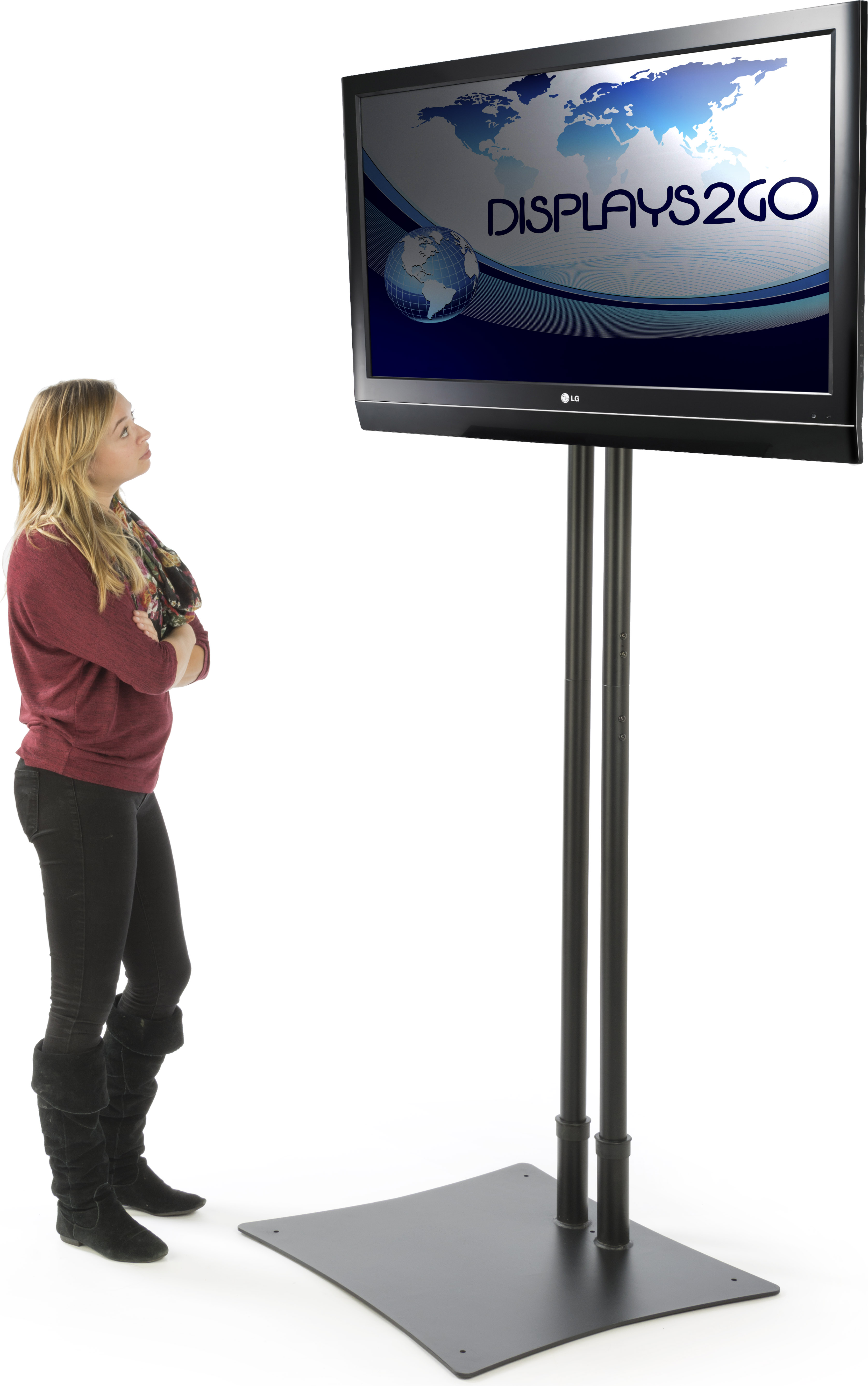 Expo TV Stand | Rotating Bracket | Displays2Go