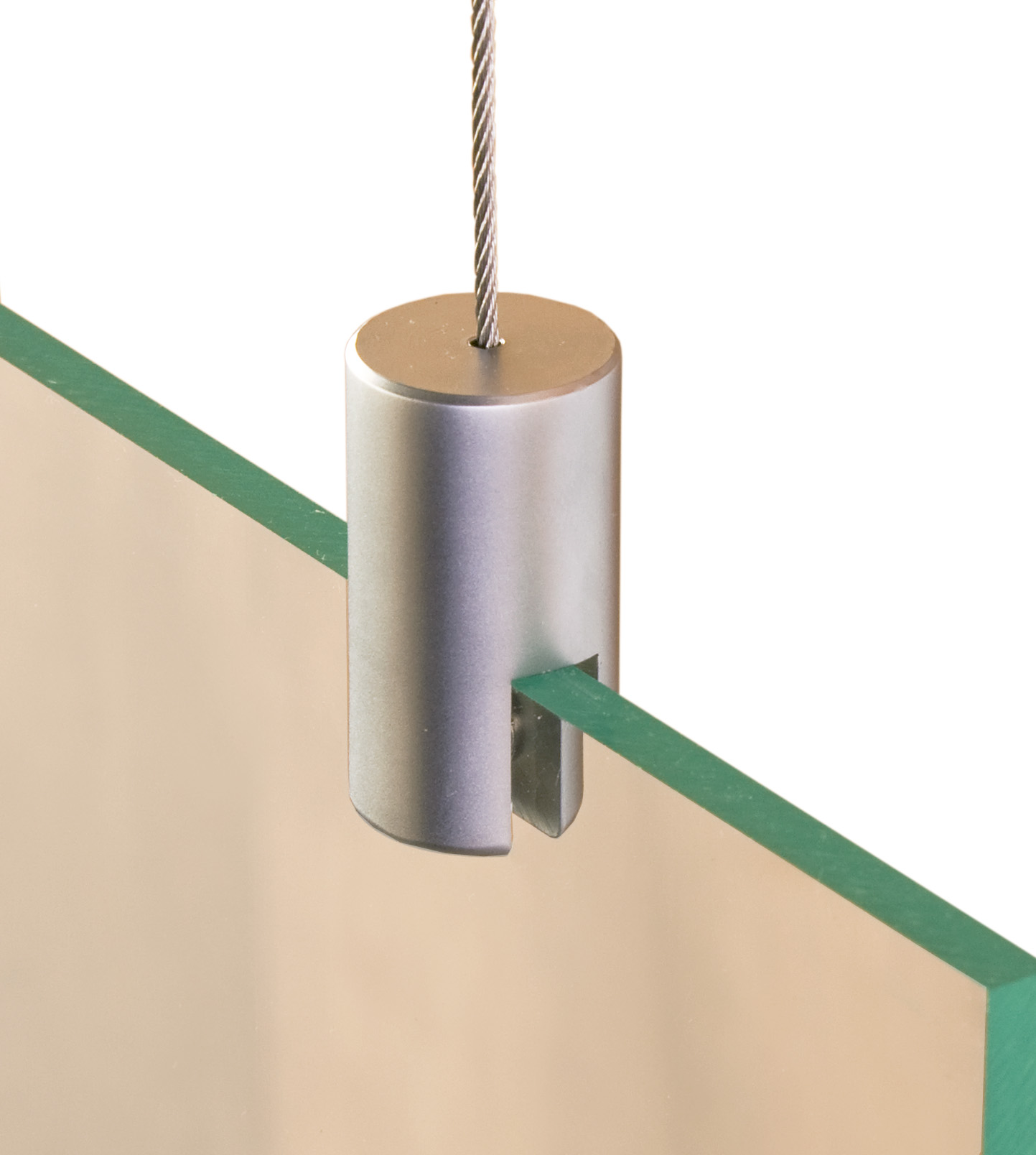 Hanging Cable Clamp | Fits Most Cable Display Systems | Displays2Go