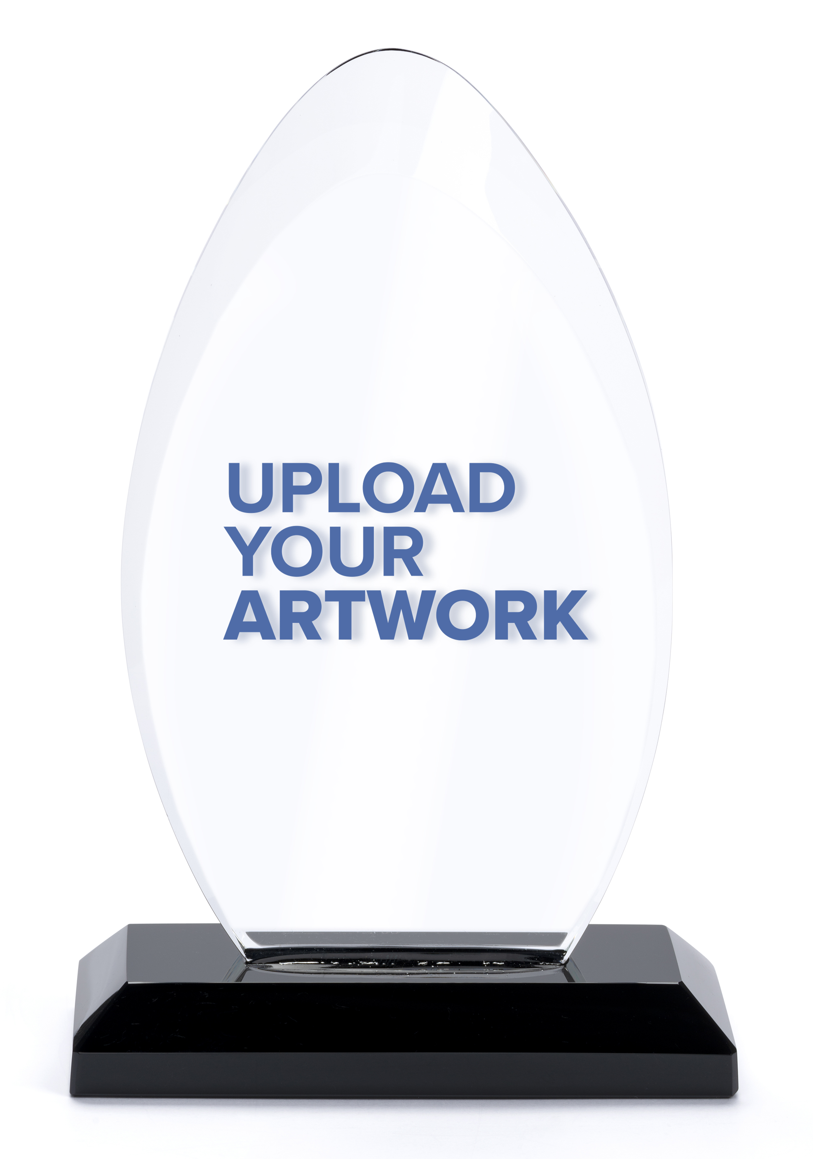 Custom Glass Recognition Award | Full-Color Graphics | Displays2Go