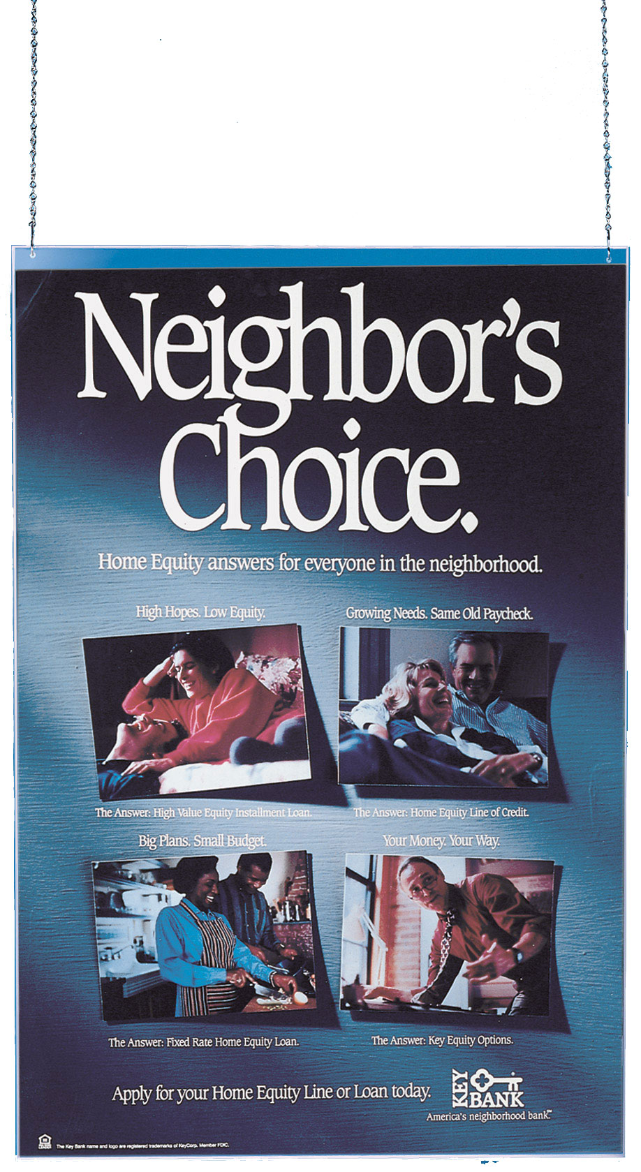 Ceiling Poster Hangers | 22 x 28 Top Channel Frame | Displays2Go