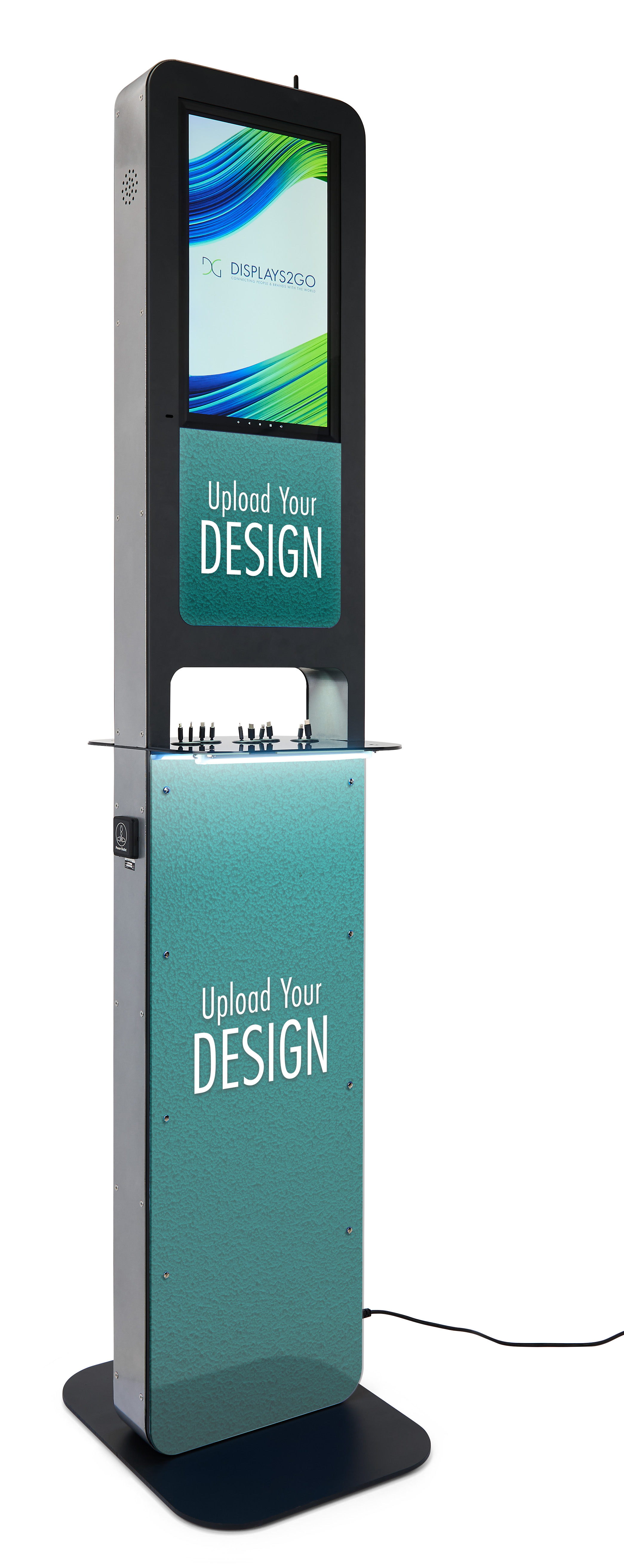 Phone Charging Station | 10 Charging Cables | Displays2Go