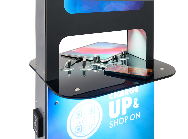 Charging Stations for Multiple Devices | Commercial Kiosks | Displays2go