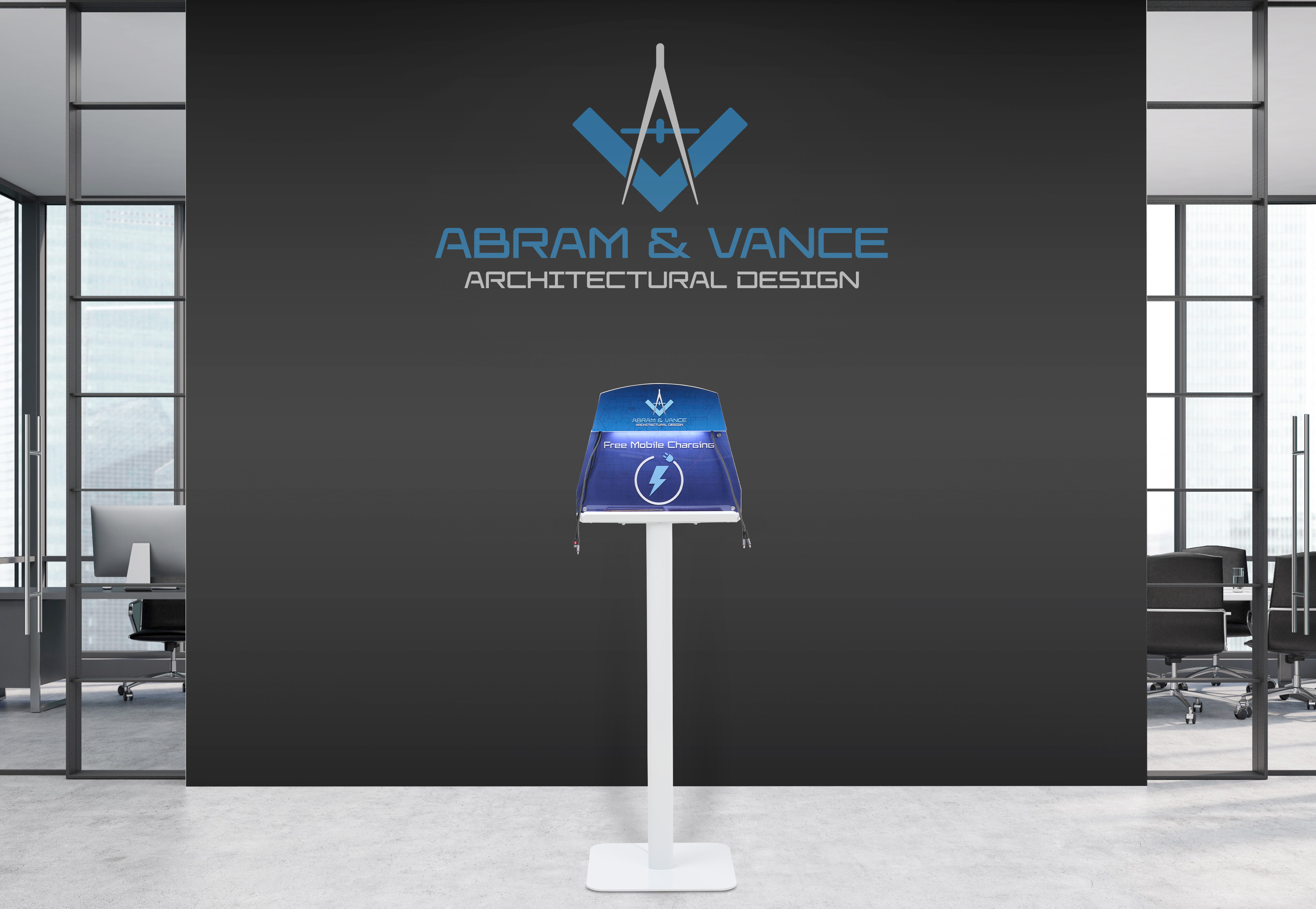 Cell Phone Charging Station | Wall Mounted or Floor Standing | Displays2Go