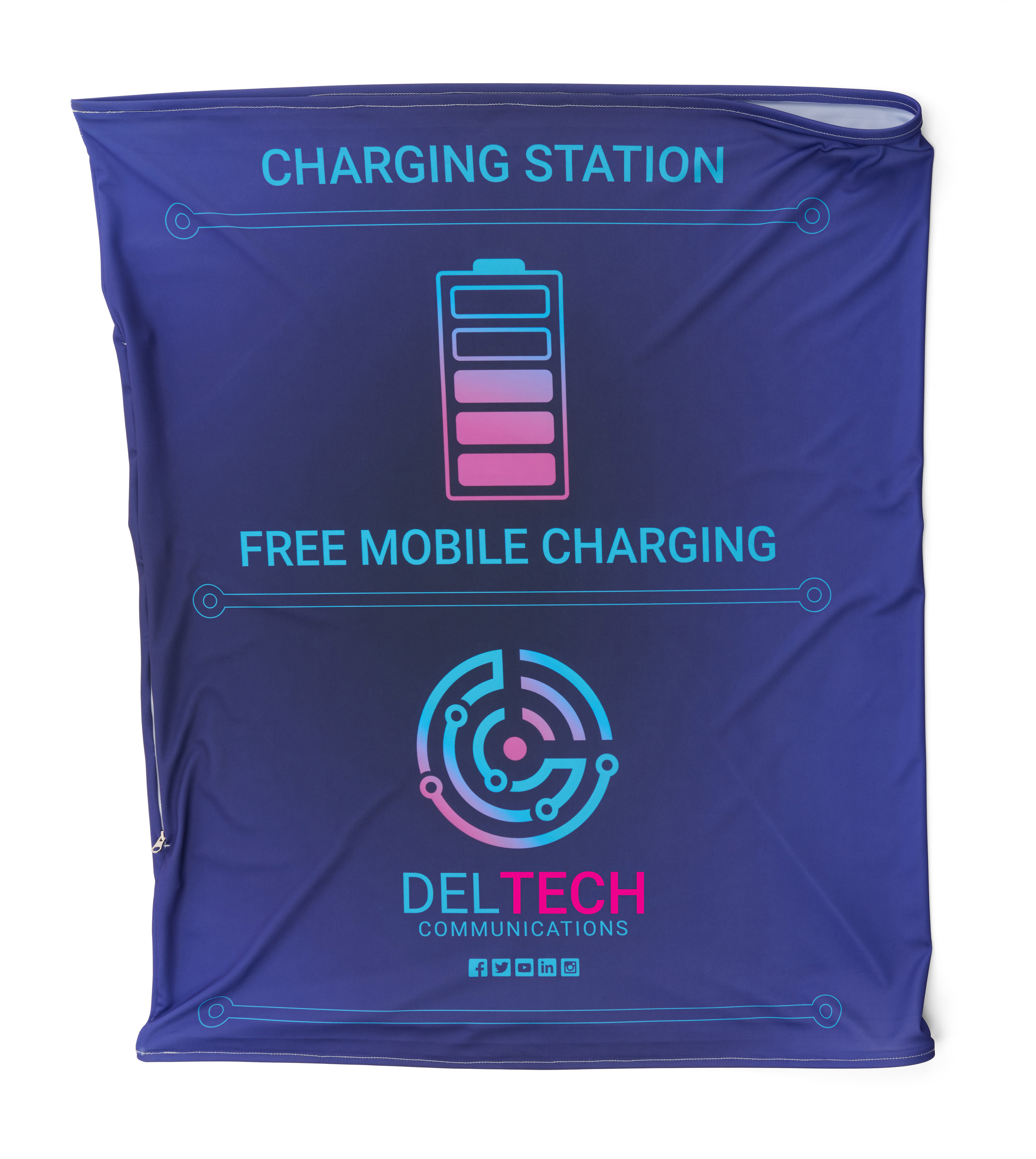 Replacement Graphic for CHRTBTRCP Charging Station | Displays2Go