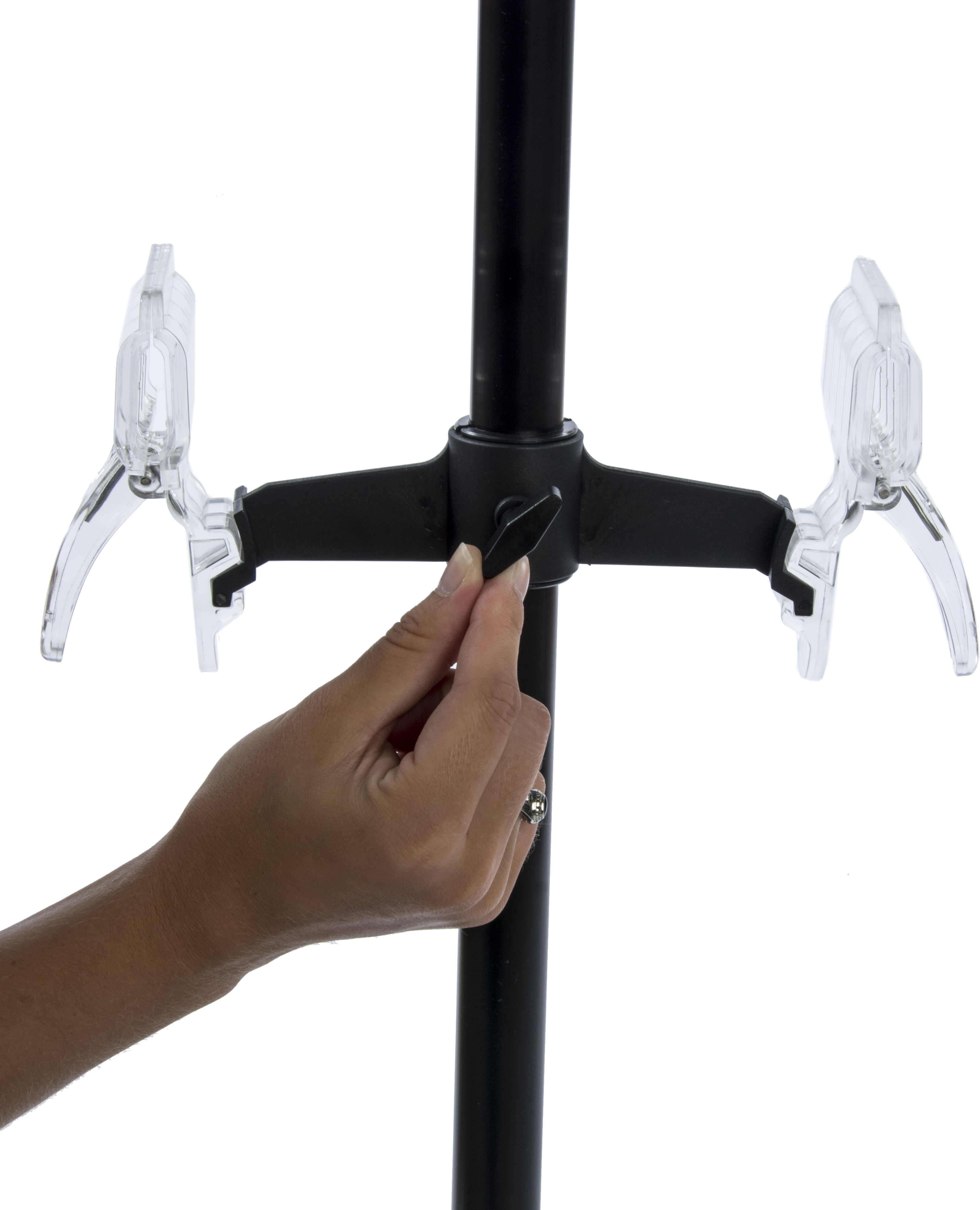Poster Clip Stand | Double Sided with Blank Sign Boards | Displays2Go
