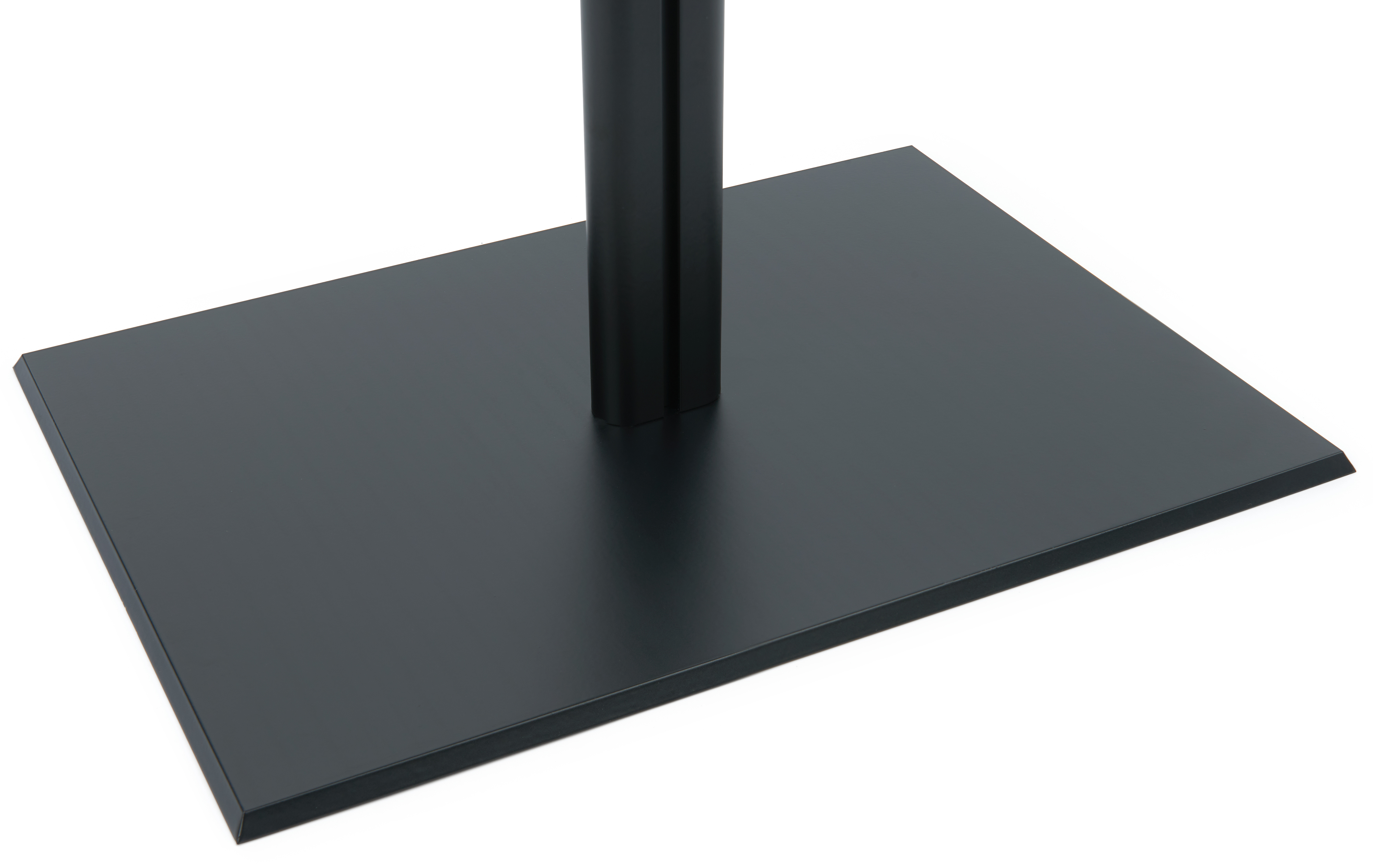 Basic Podium | Black with Aluminum Post and Base | Displays2Go