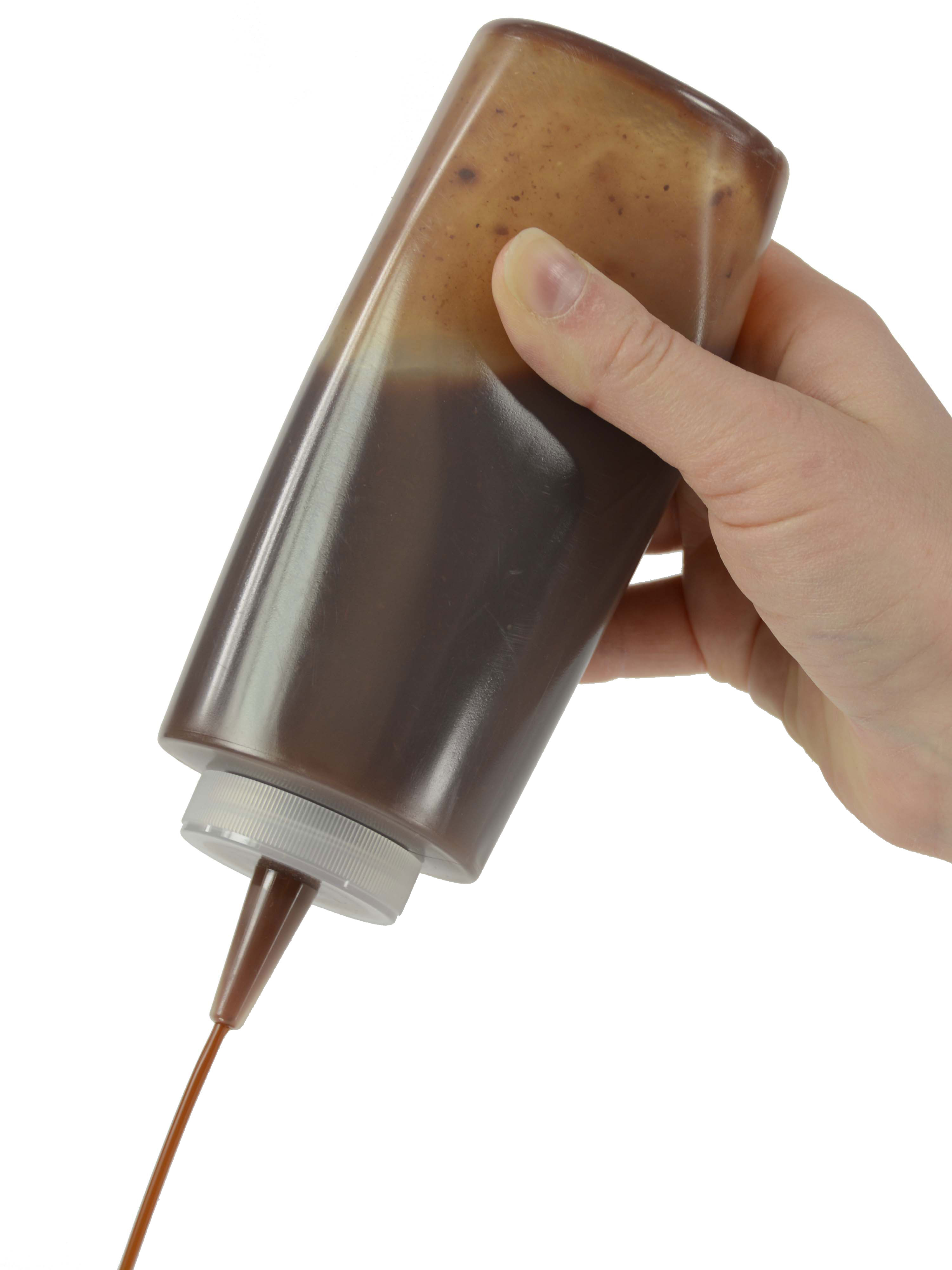 Clear Squeeze Bottles for Restaurants - Clear Plastic | Displays2Go