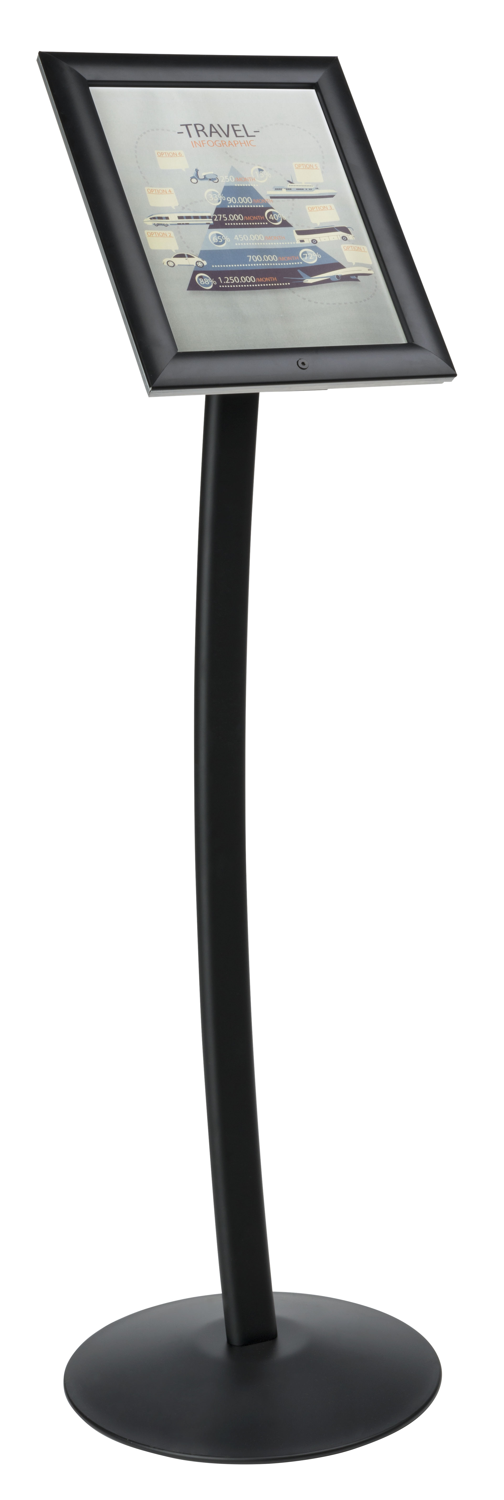 Angled Pedestal Sign | Outdoor Design | Displays2Go