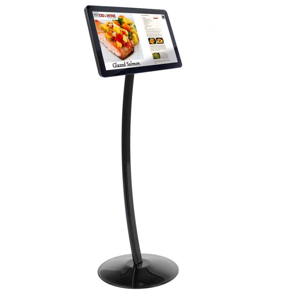 These Touchscreen Tablet Stands Have a 90° Tilt for Easy Viewing ...